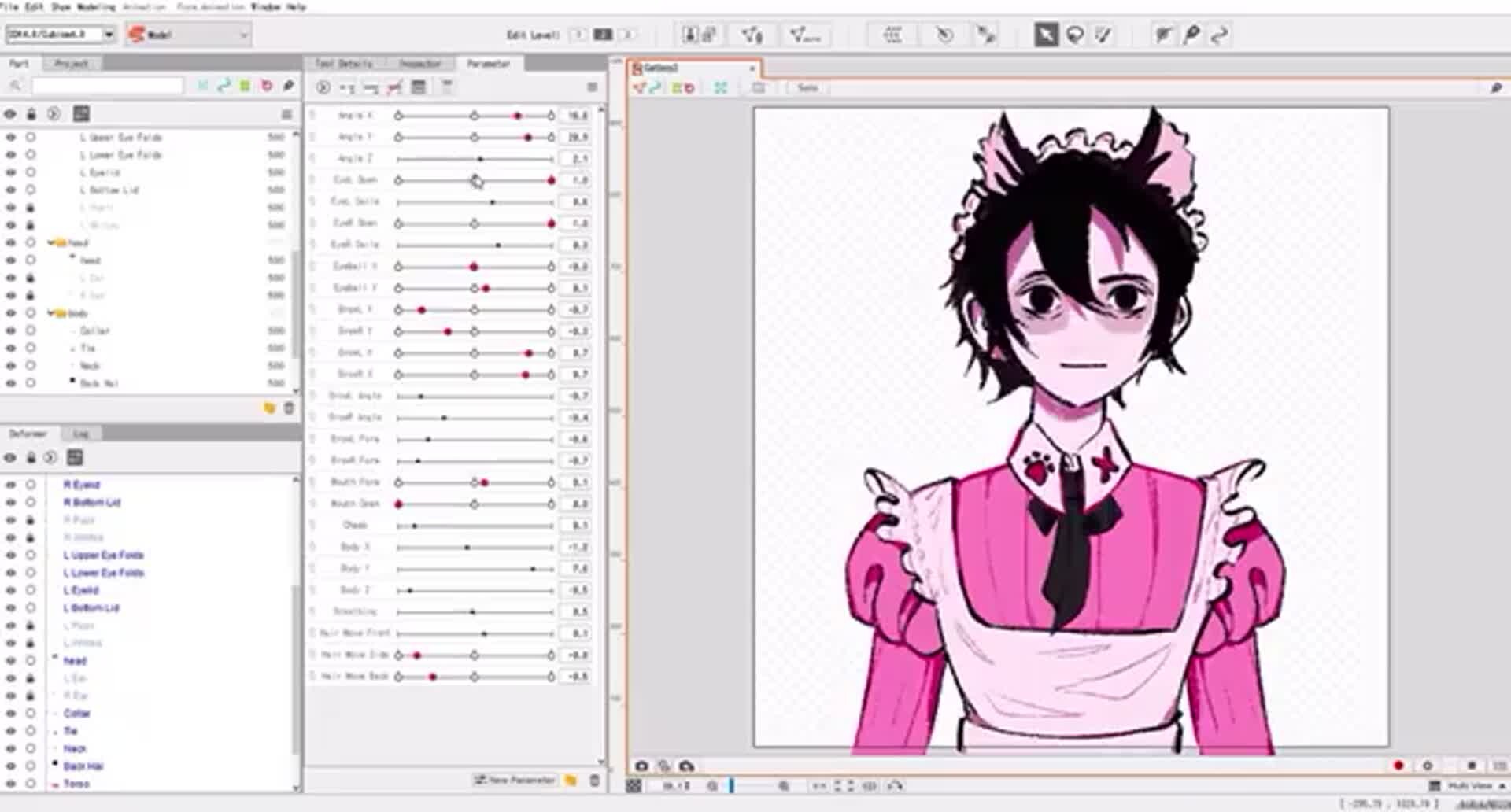 ArtStation - Catboy Vtuber Rig