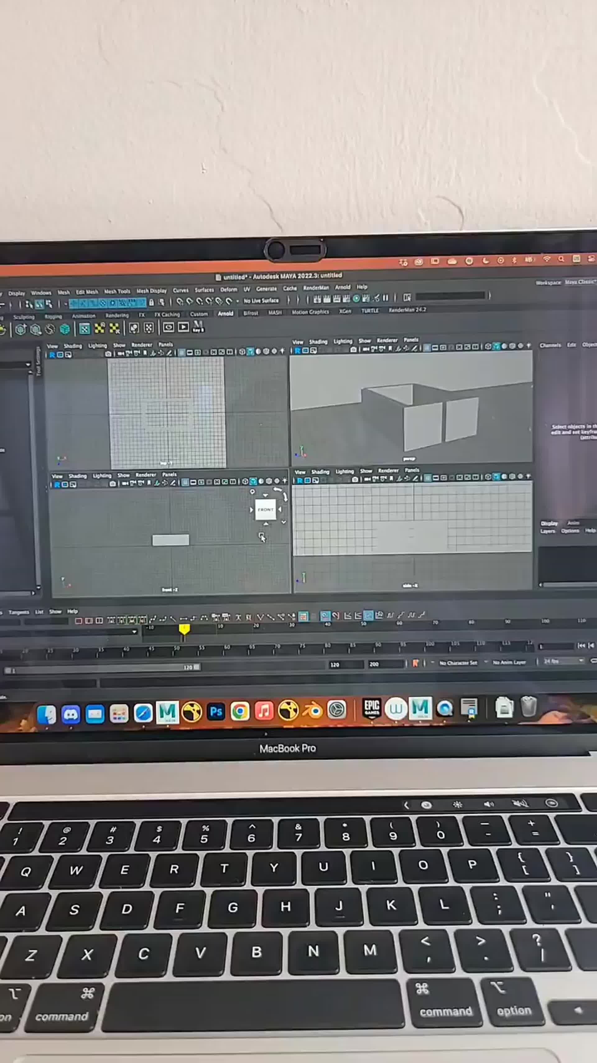ArtStation - Maya Modeling Reel WIP