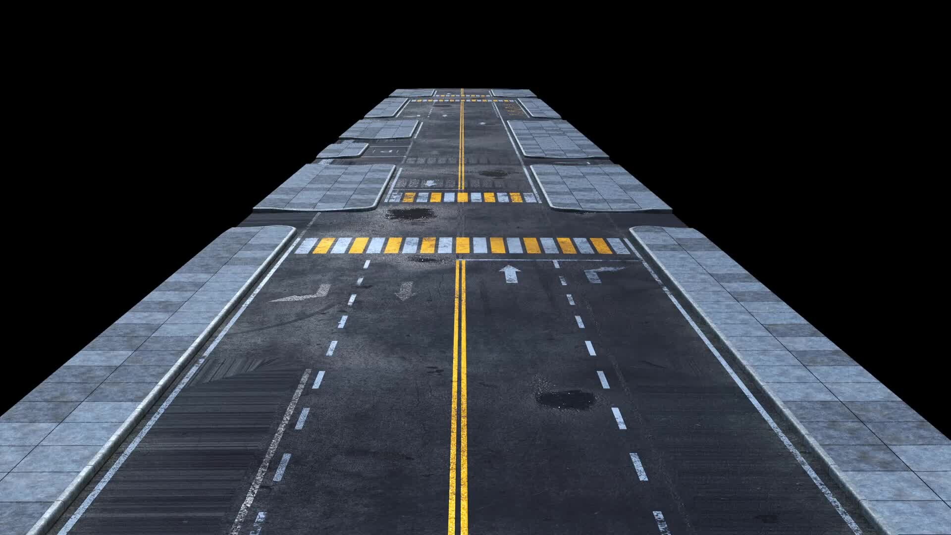 ArtStation - Houdini road destrcution sim