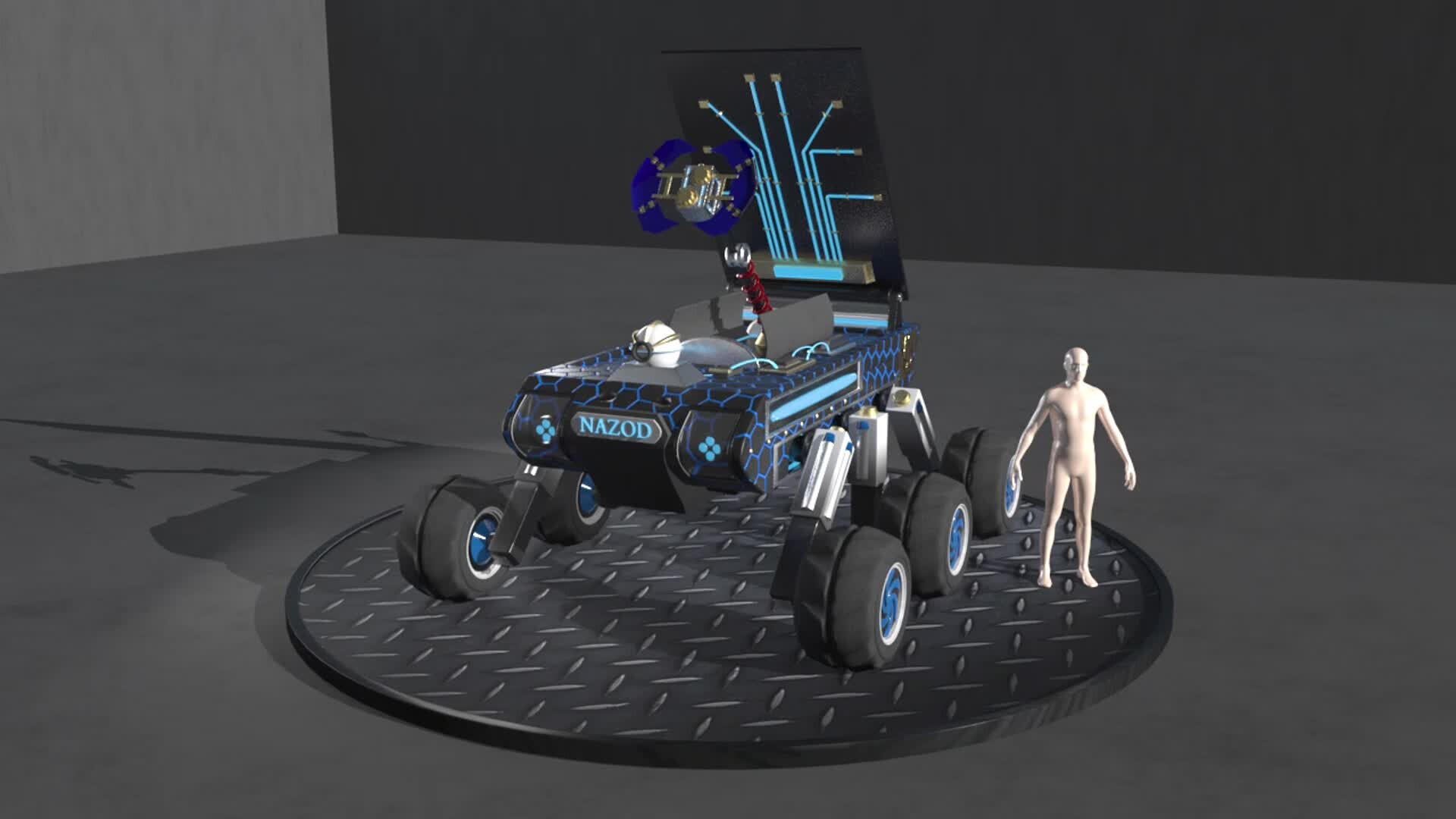 ArtStation - 3D Project: Space Rover