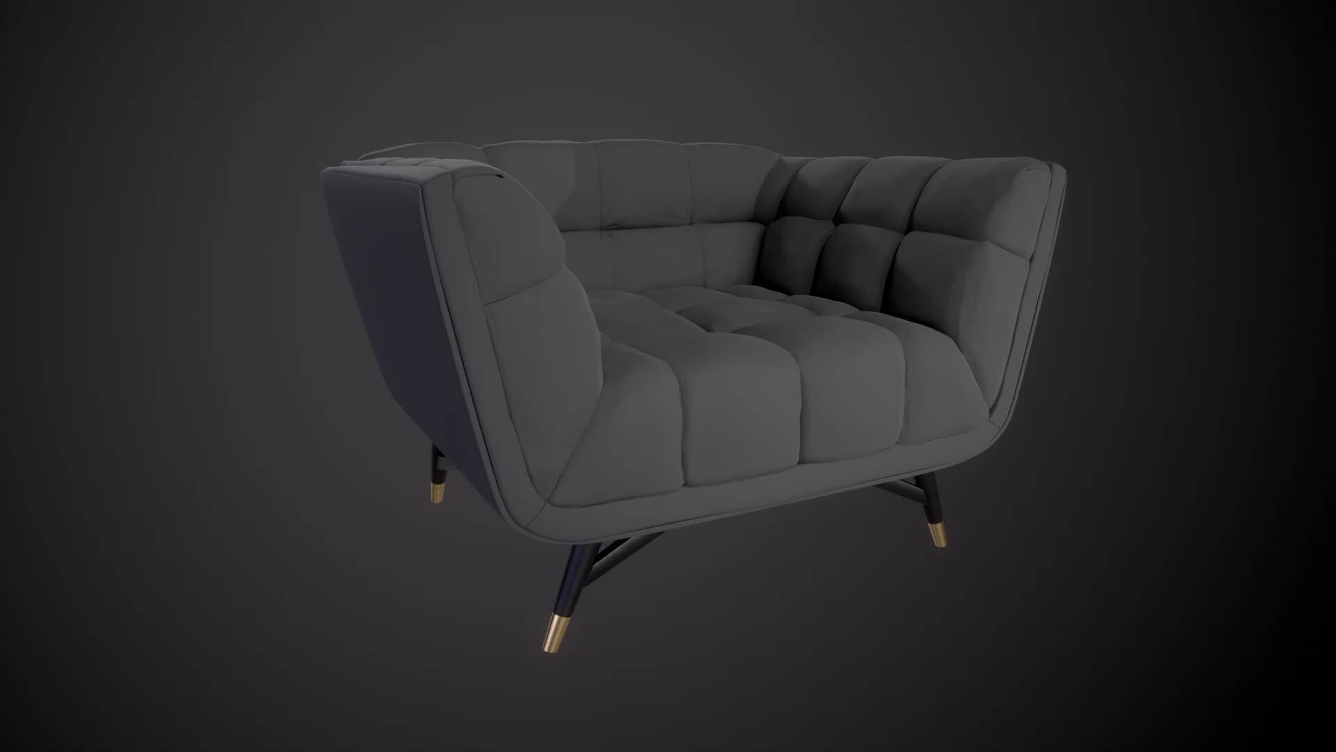 ArtStation - Sofa model created in Maya, textured in Adobe substance ...