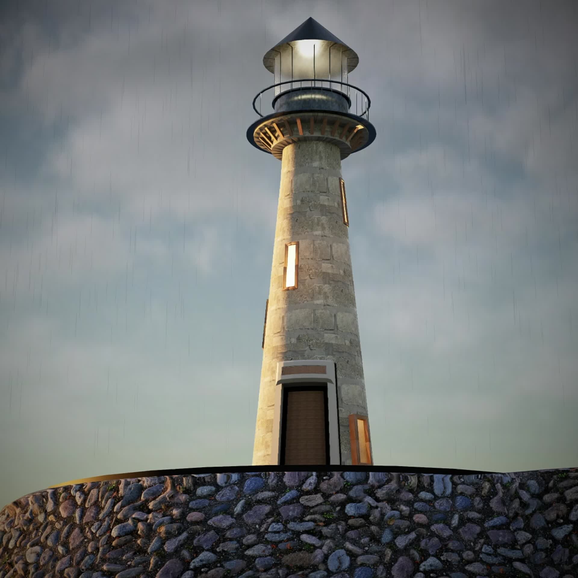 ArtStation - Lighthouse Animation