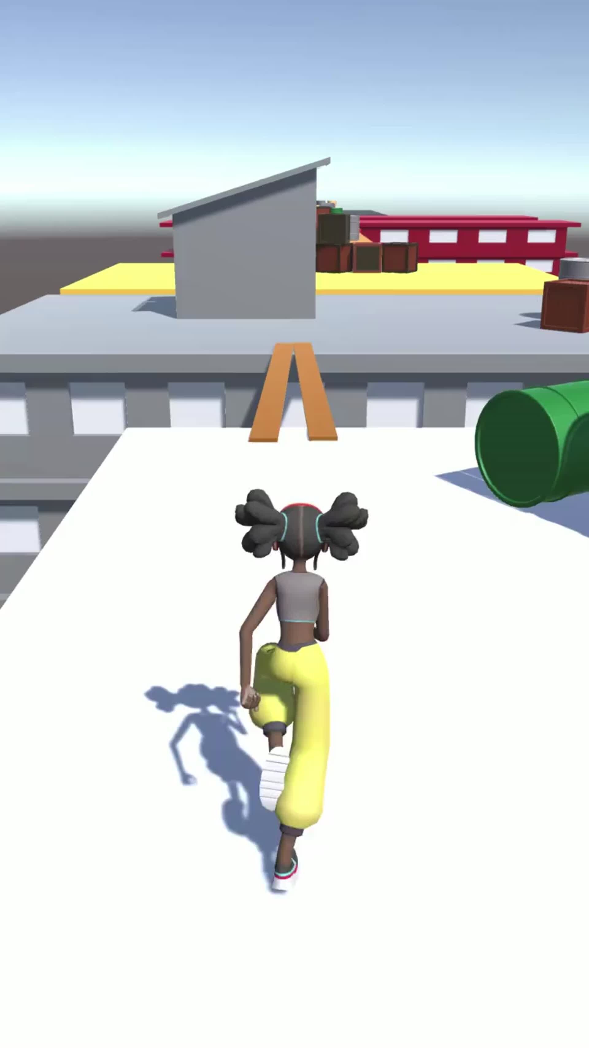 ArtStation - Roof Runner / Game Scene