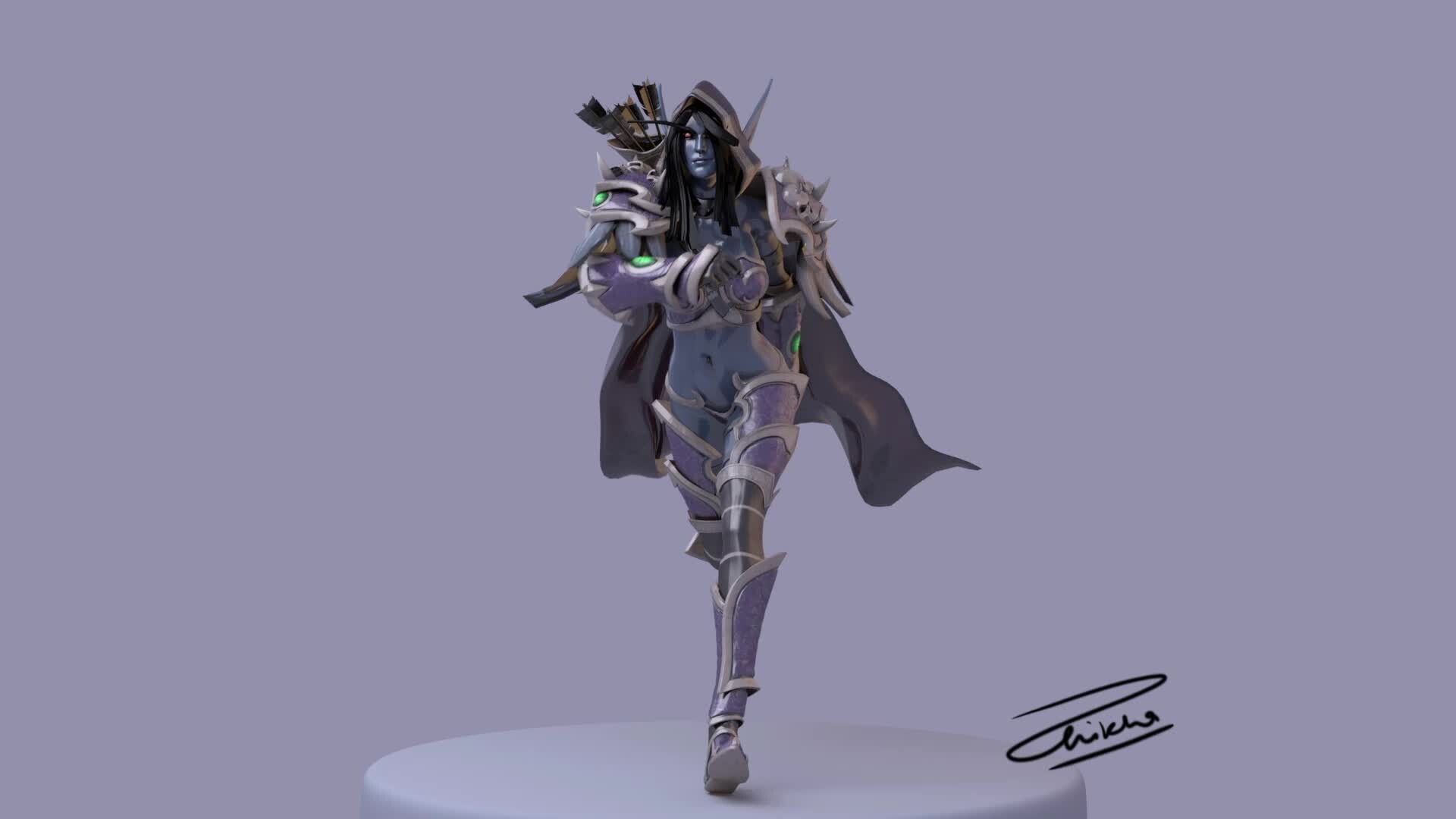 ArtStation - Animation (Female Run Cycle)