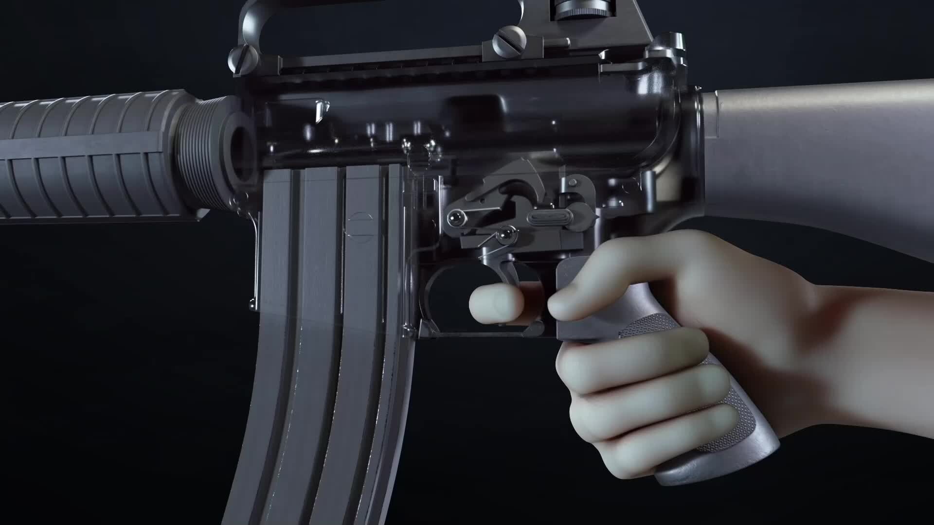 ArtStation - Gun animation