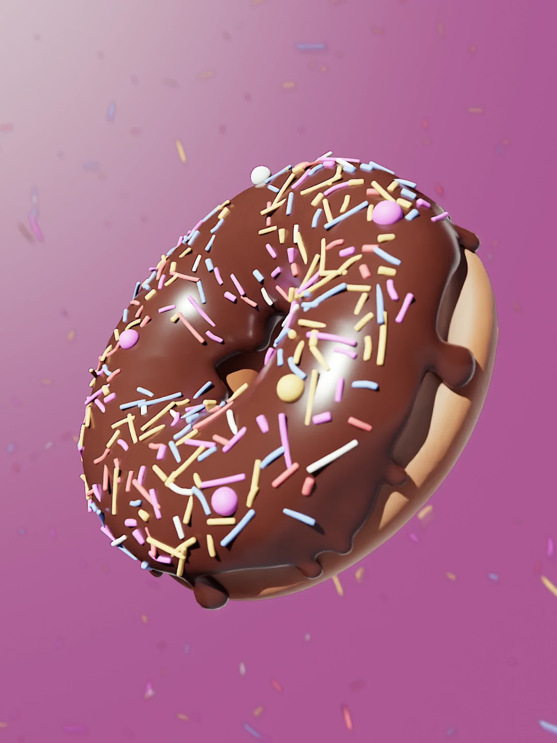 ArtStation - Spinning Donut