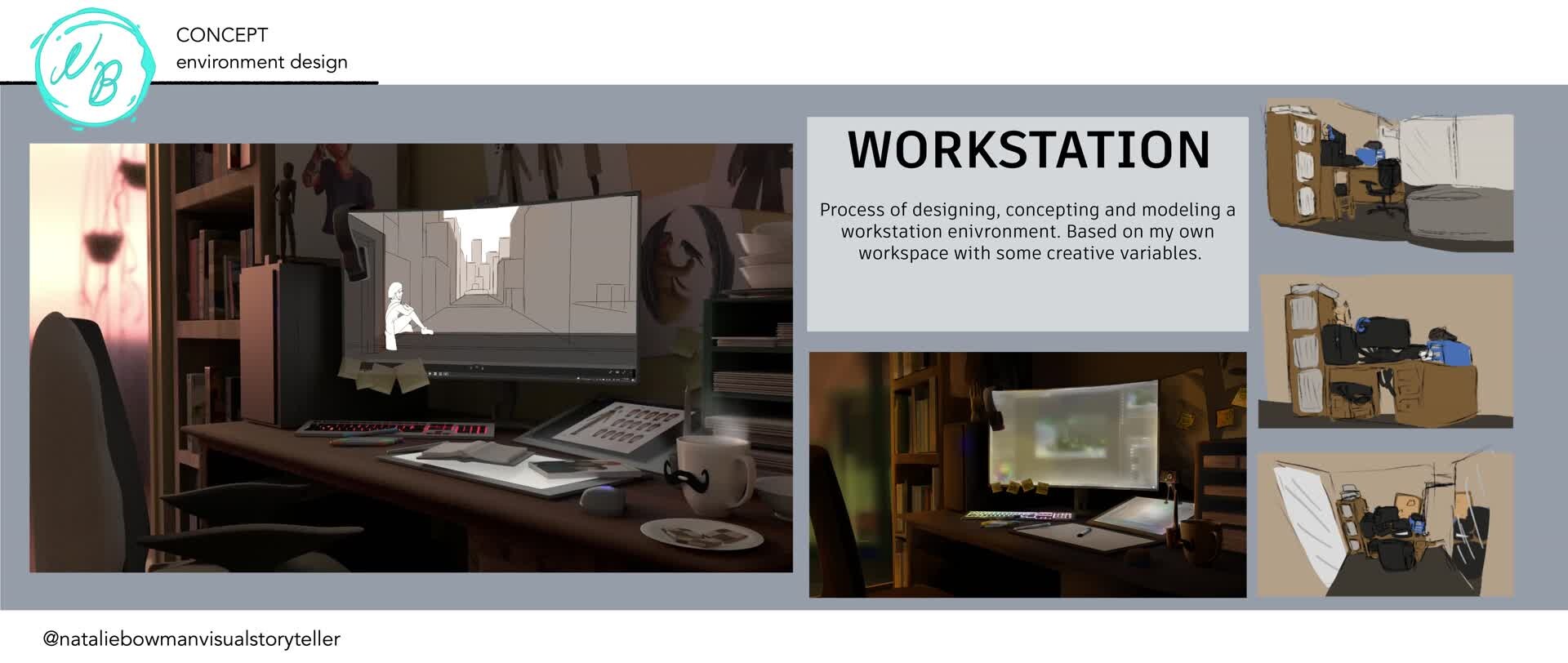 ArtStation - CGI Composite Animated Environment