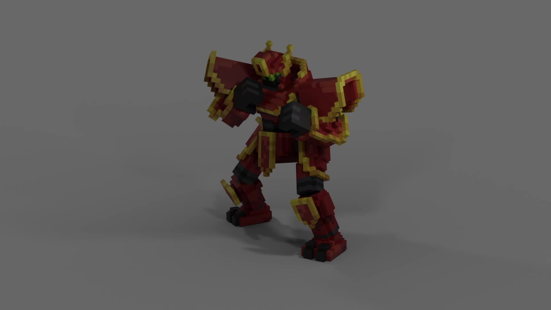 ArtStation - Red mech