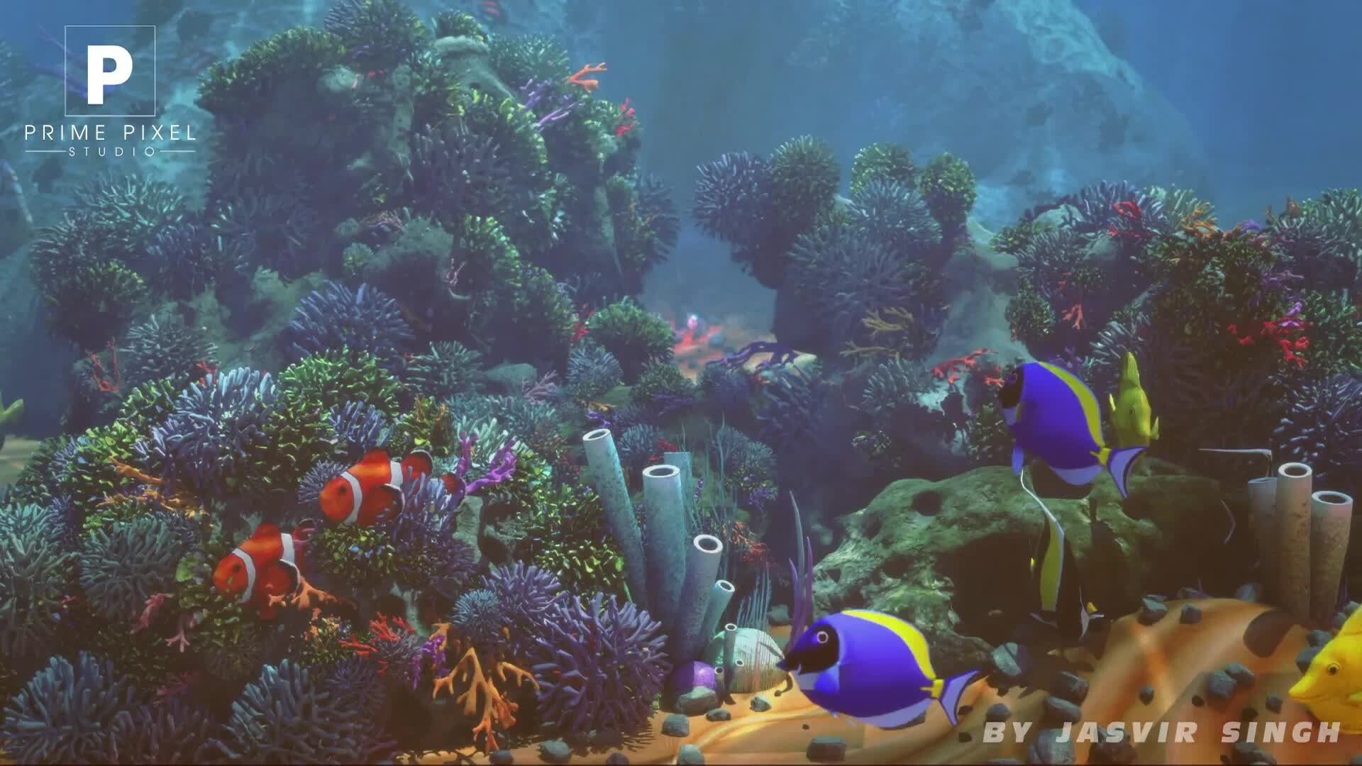 ArtStation - Under Water Scene