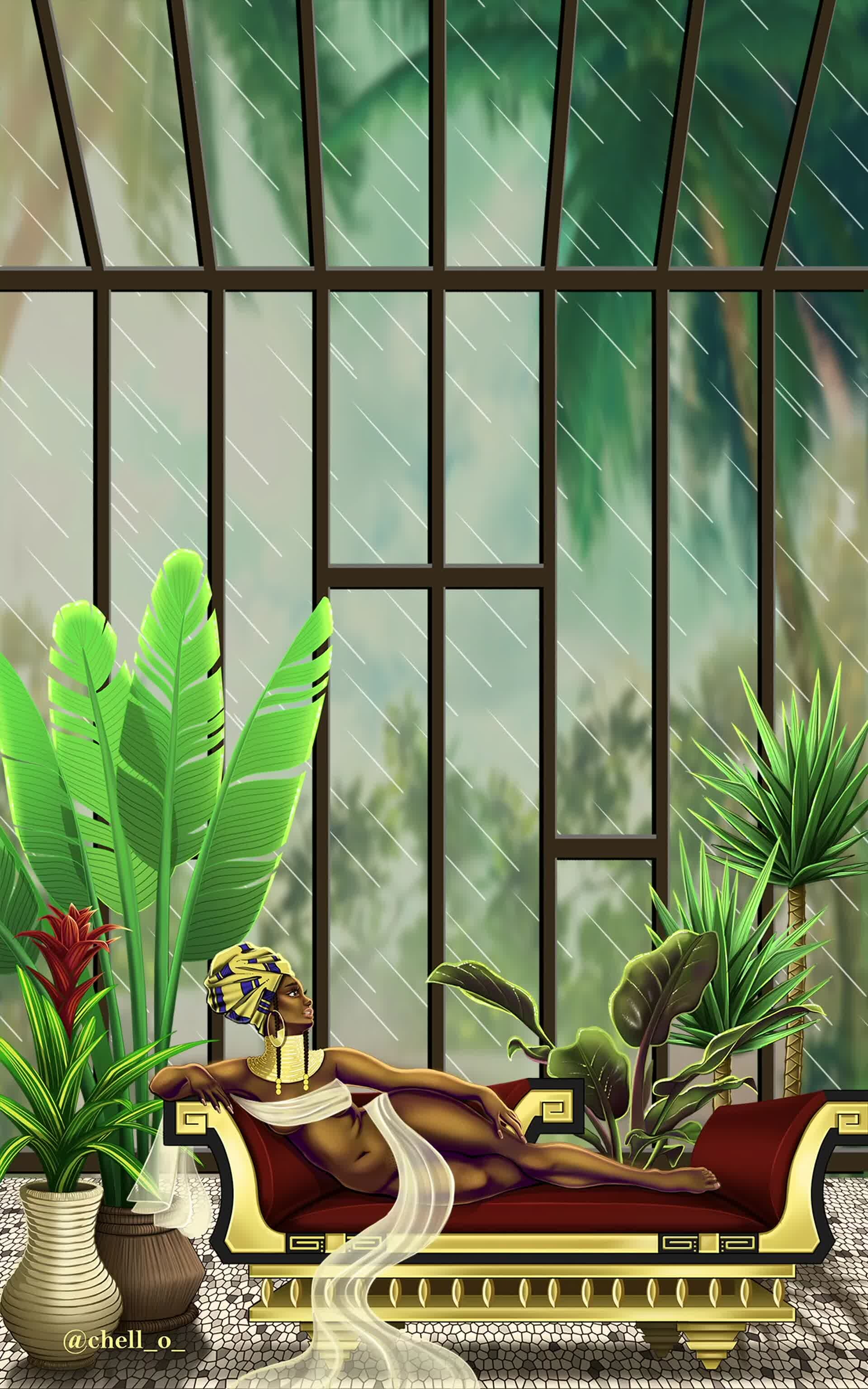 ArtStation - Warm Summer Rain