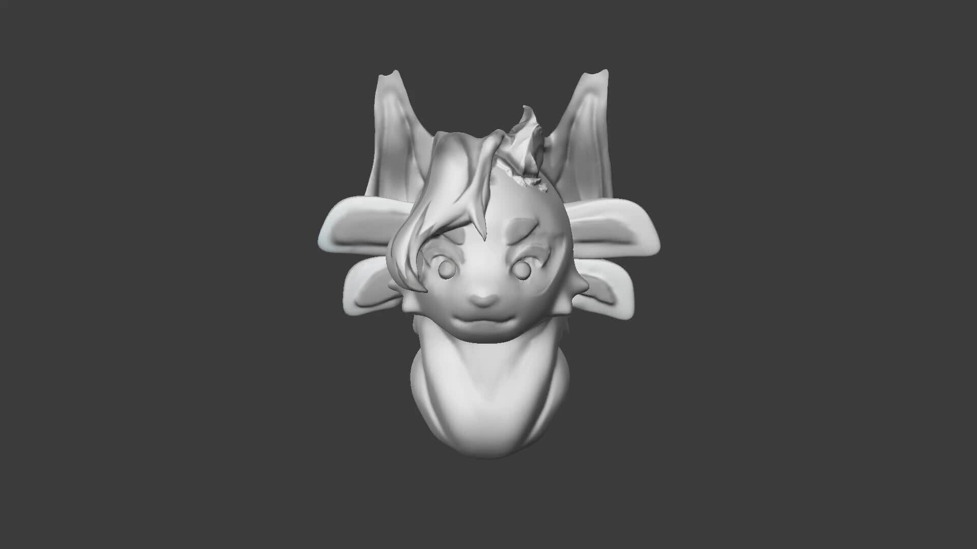 ArtStation - Character bust model (3D sculpt)