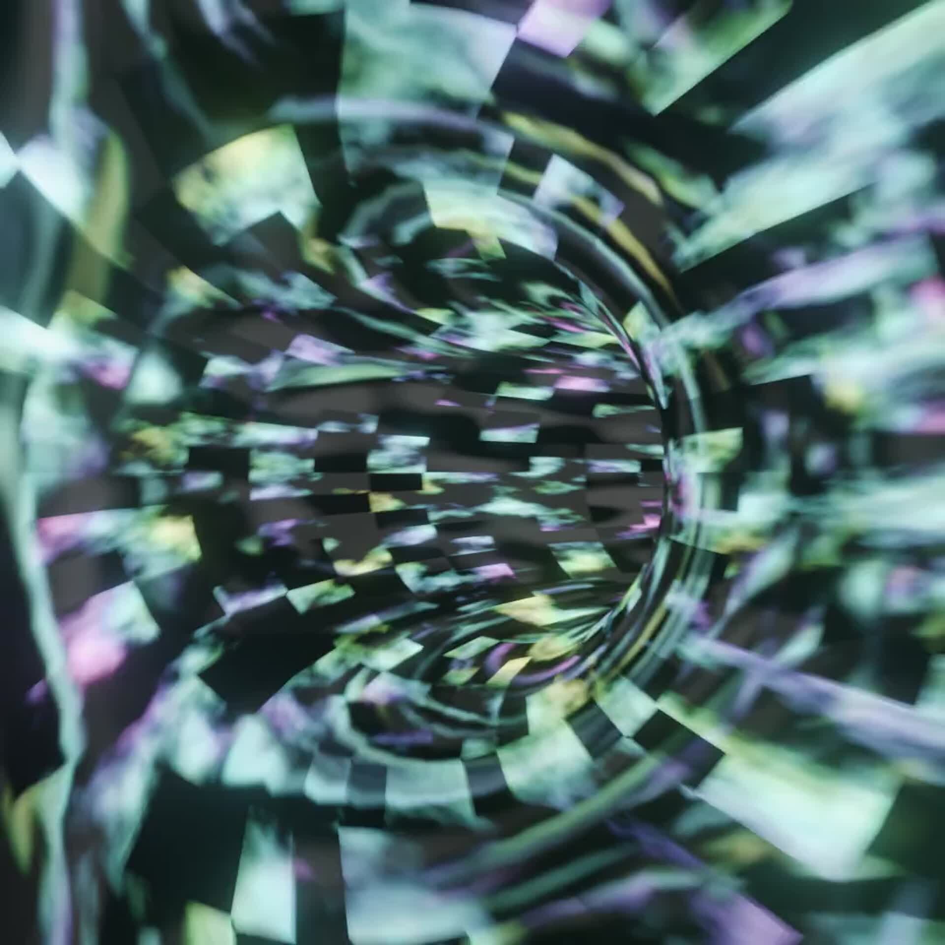 ArtStation - Trippy Tunnel Animation Loop