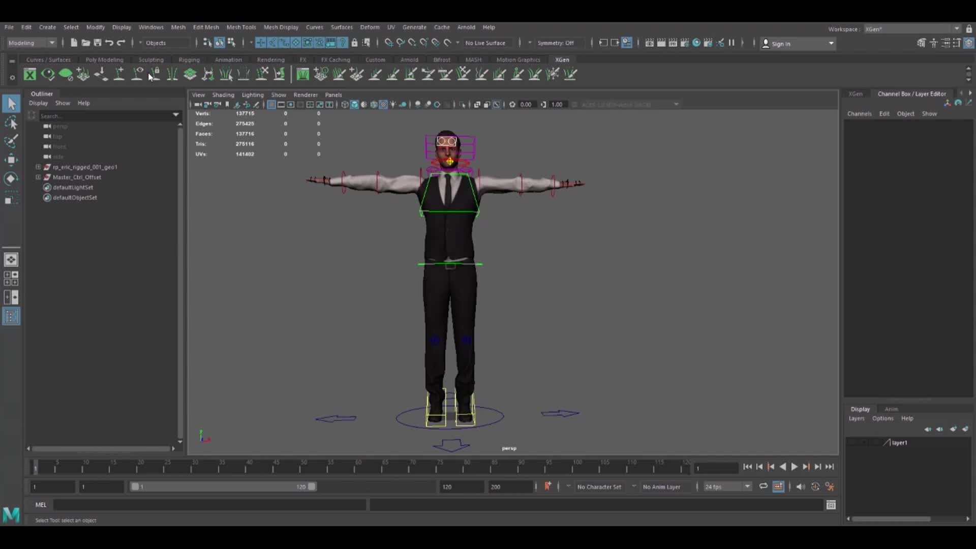 ArtStation - Character rigging