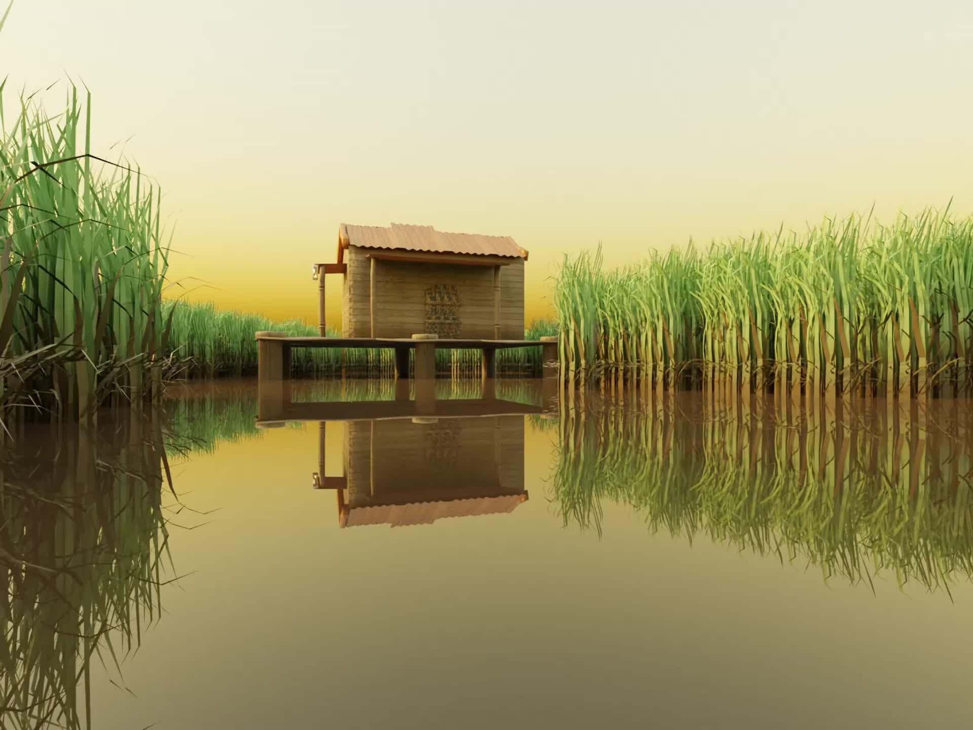 ArtStation - Swamp Monster Animation