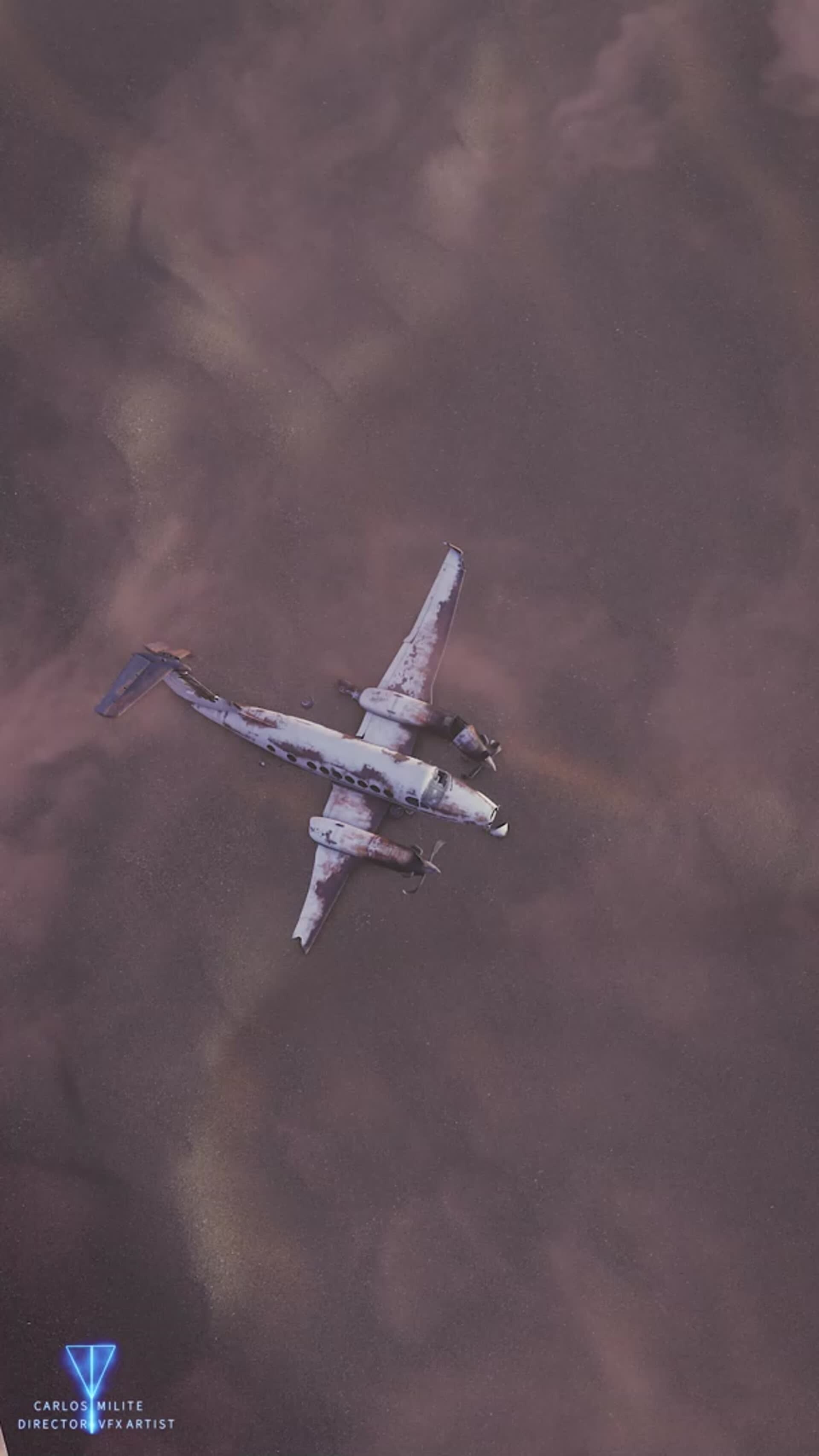 ArtStation - Desert Plane