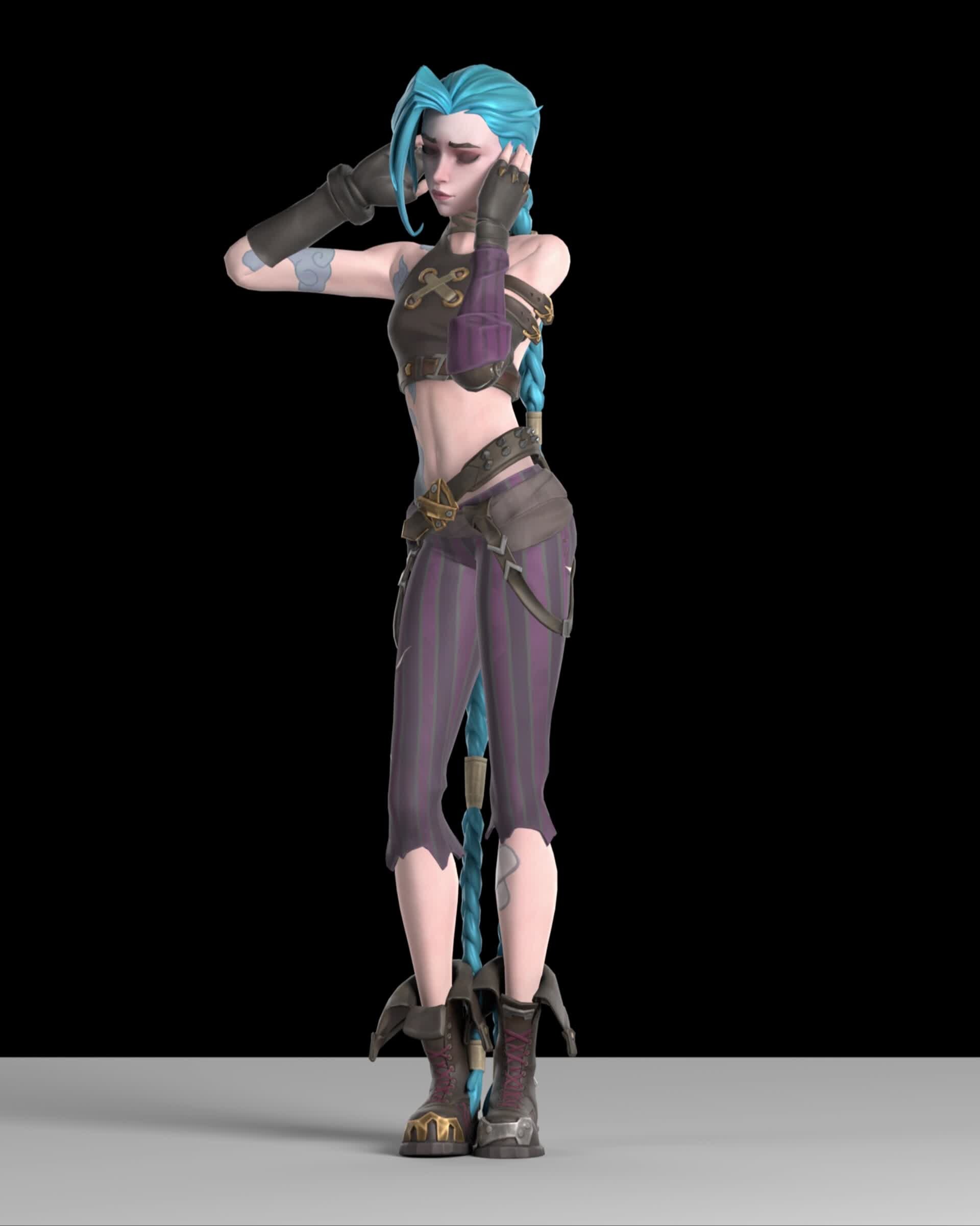 ArtStation - Arcane Jinx Dance Animation