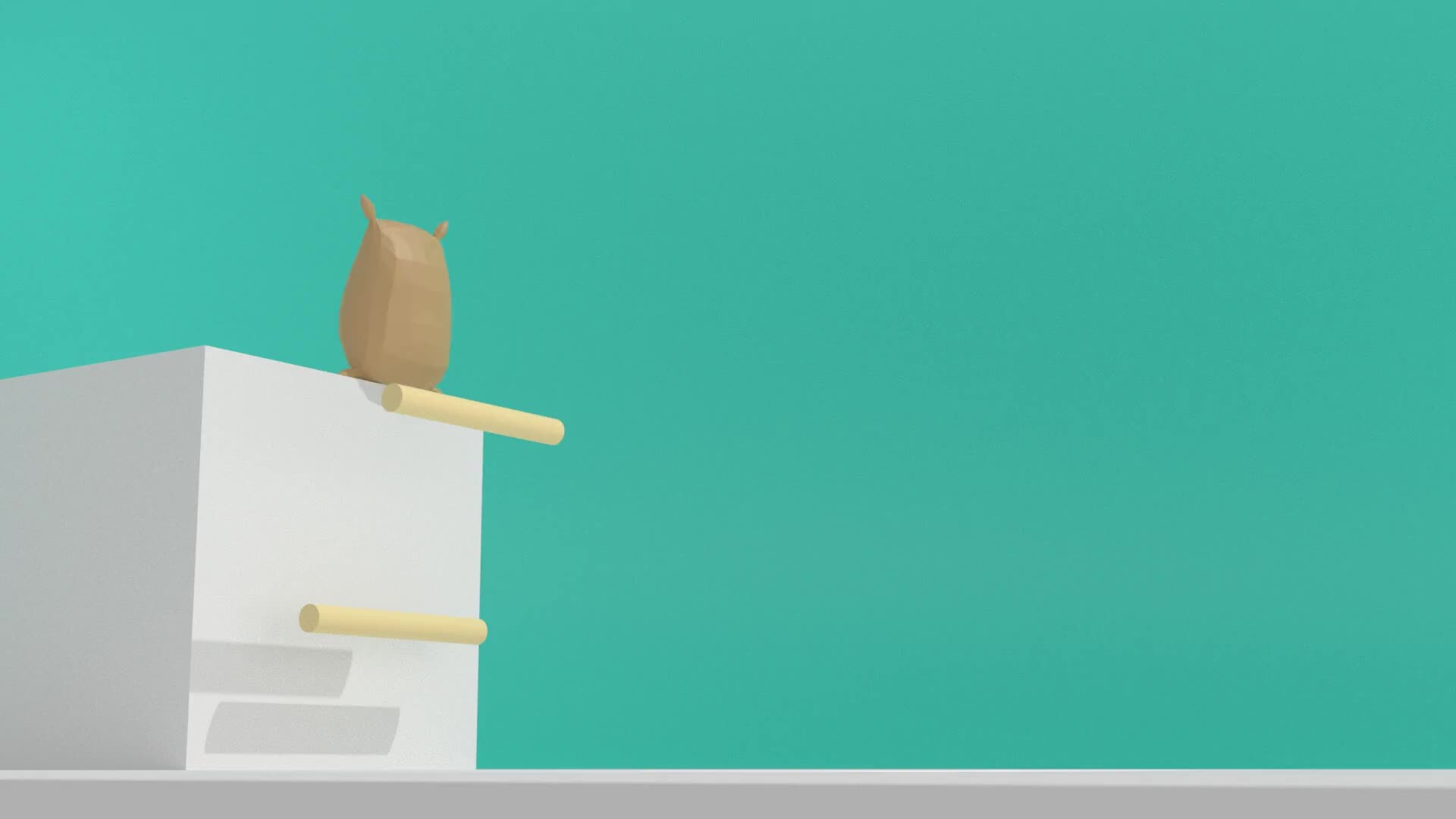 ArtStation - Falling flour sack animation