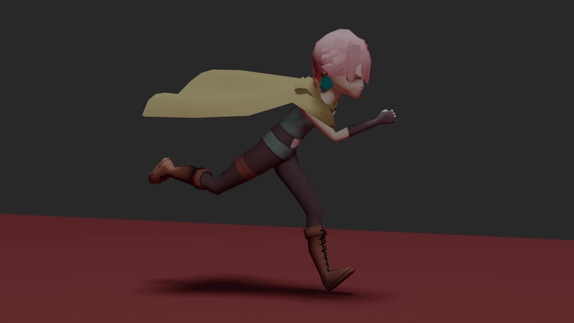 ArtStation - Tama (sword of the necromancer) Run test