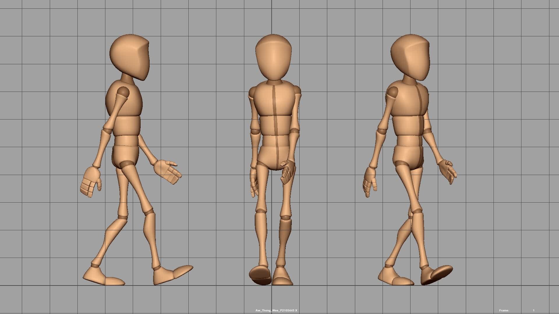 ArtStation - 3D Walk Animation