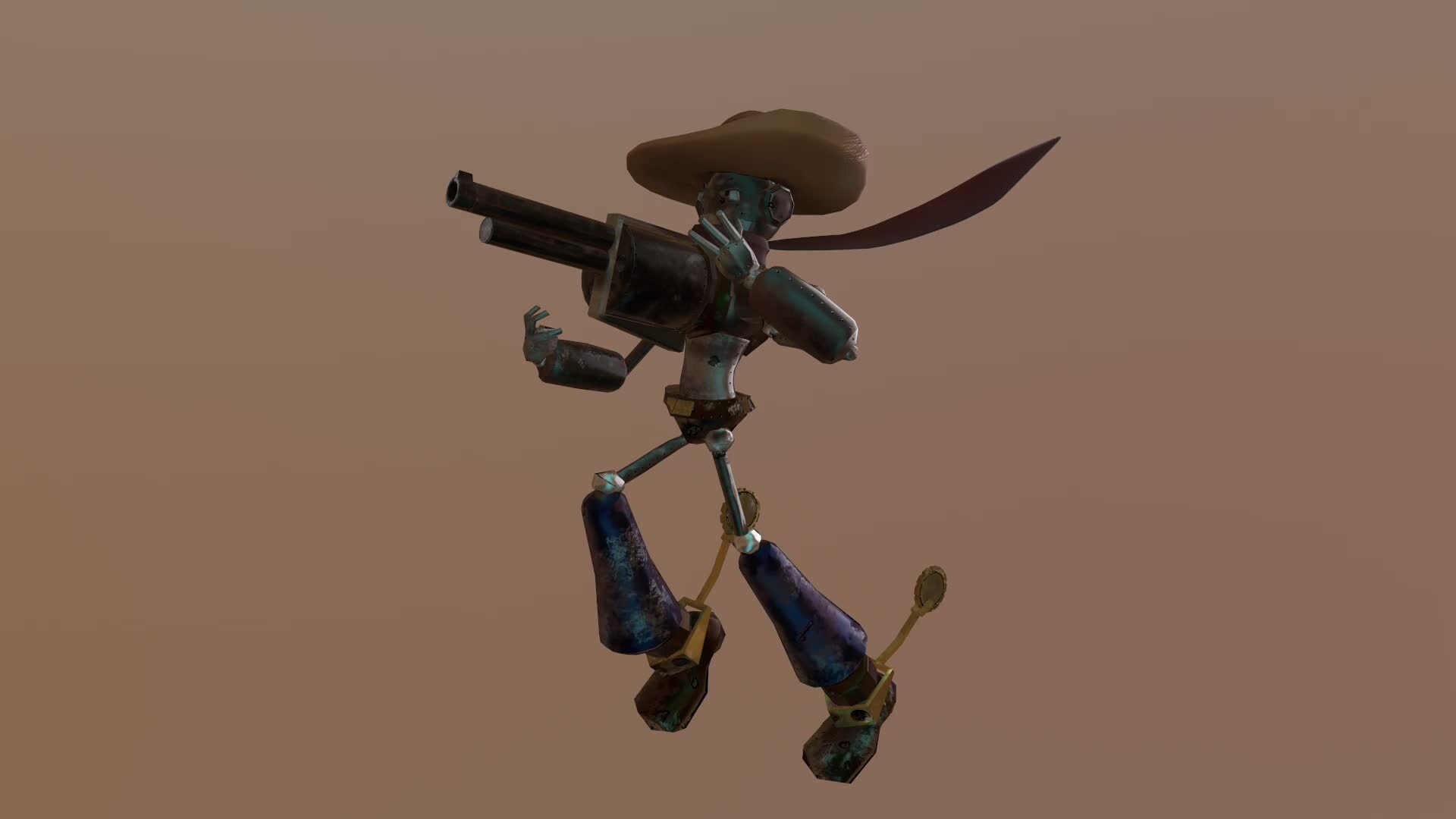 ArtStation - Arnold the Gun Robot - Render