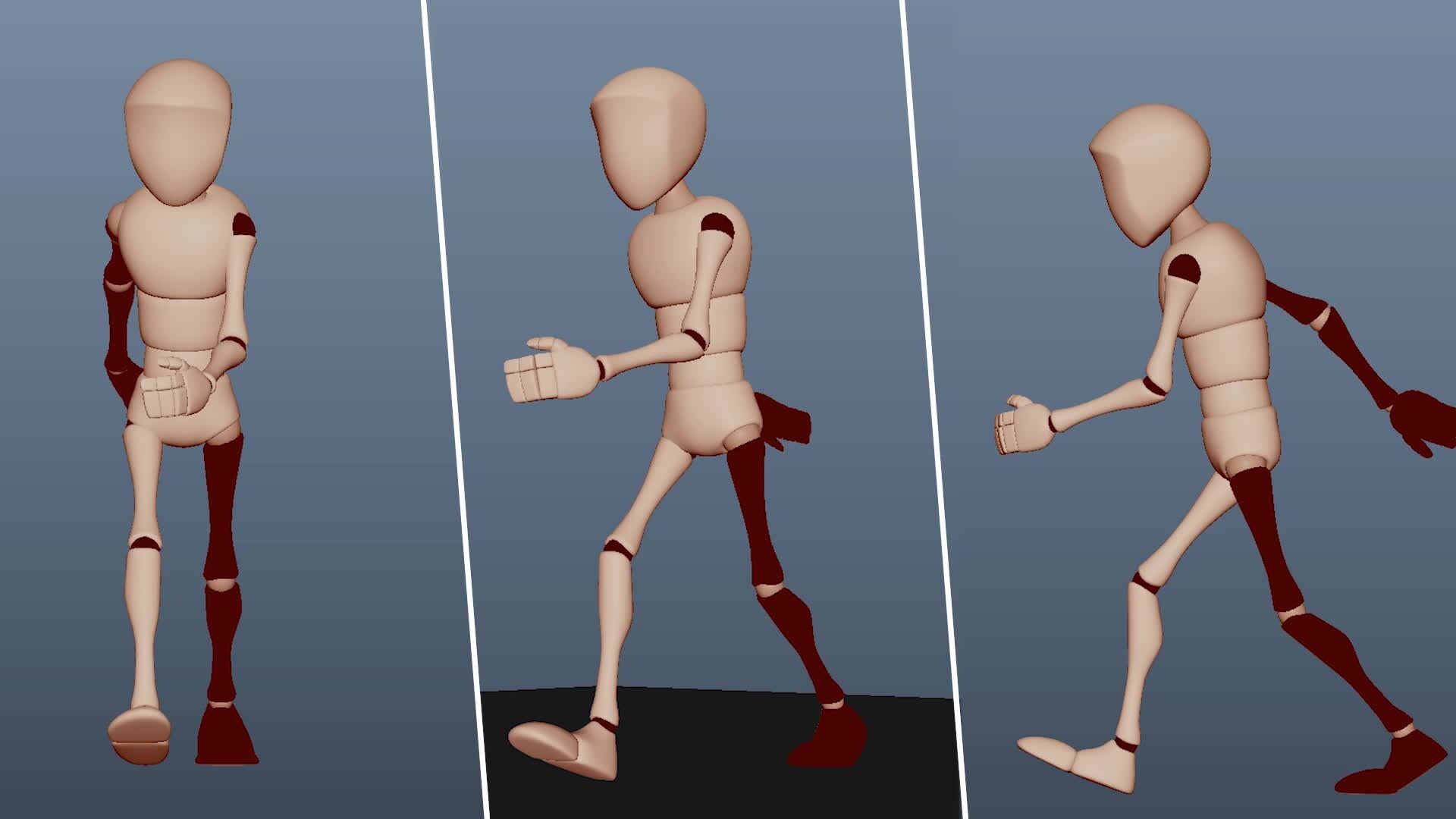 ArtStation - Human walk cycle
