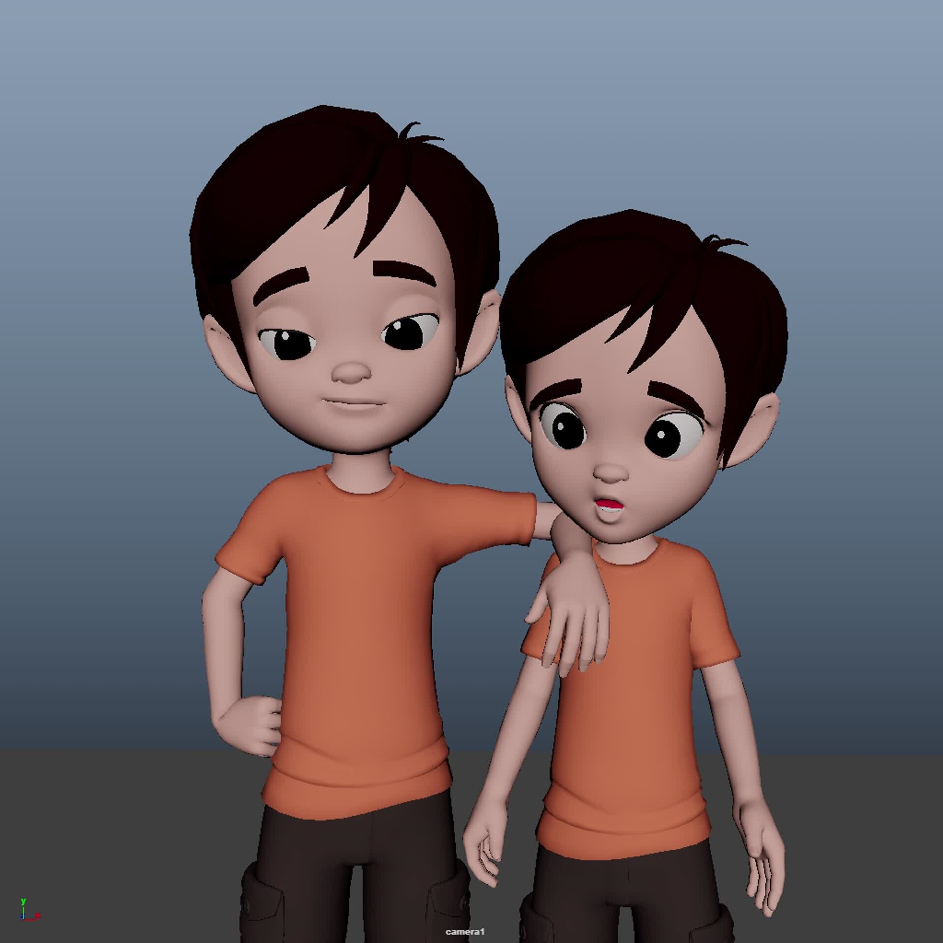 ArtStation - Luca movie dialogue scene