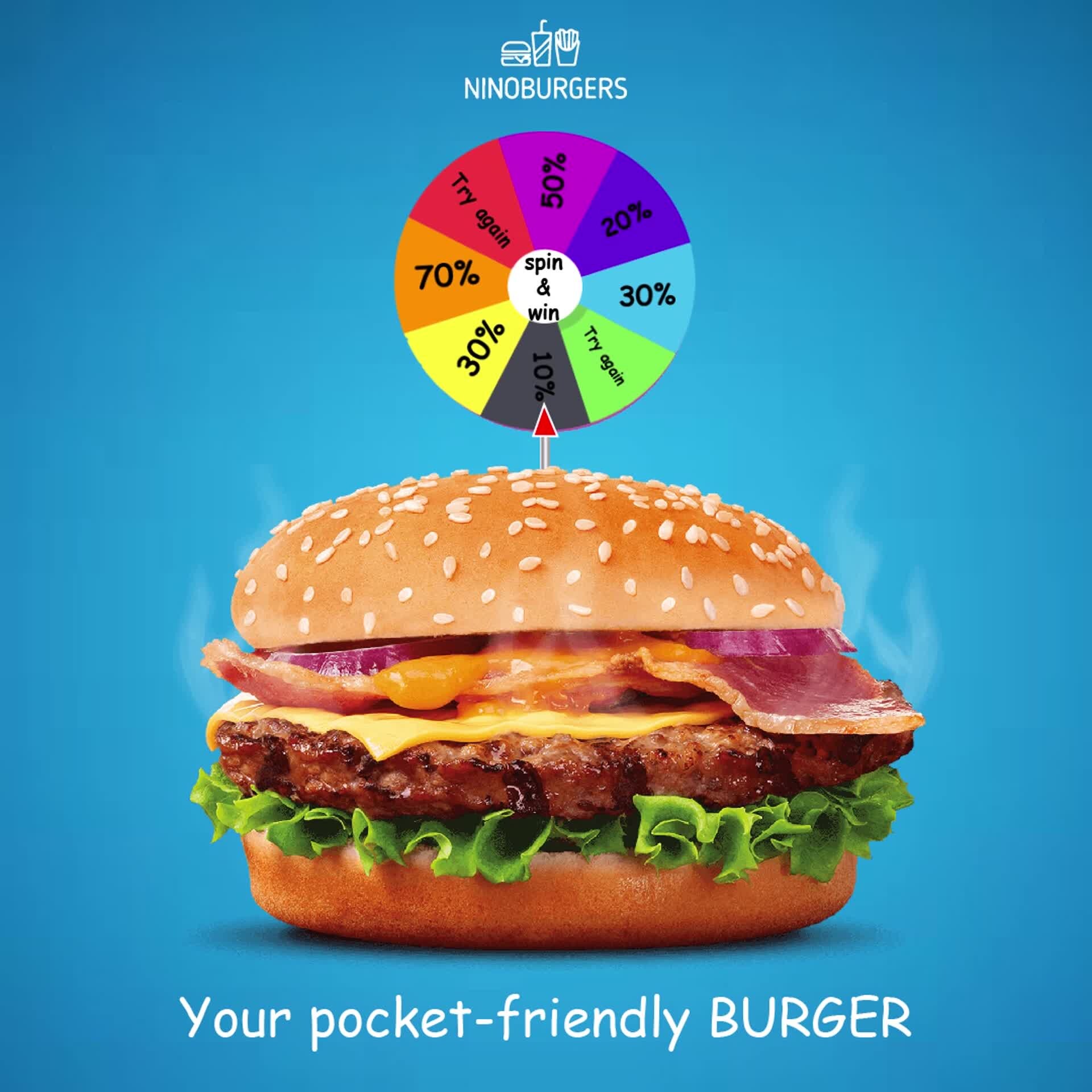 ArtStation - Burger Animated Post