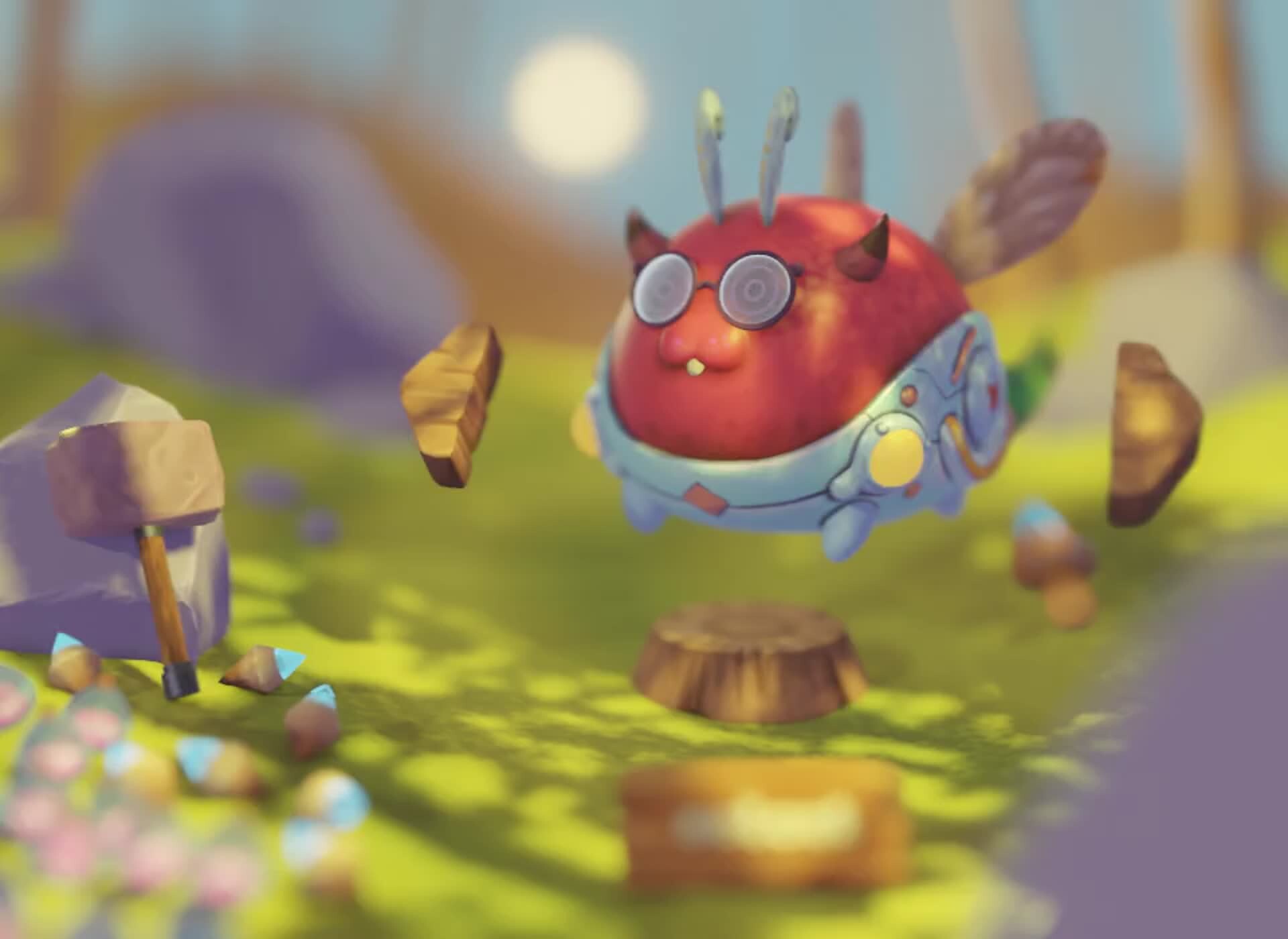 ArtStation - Axie infinity, "A new world ahead".