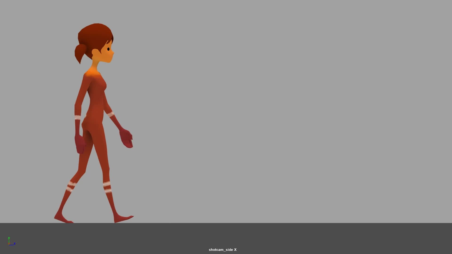 ArtStation - Vanilla walk cycle