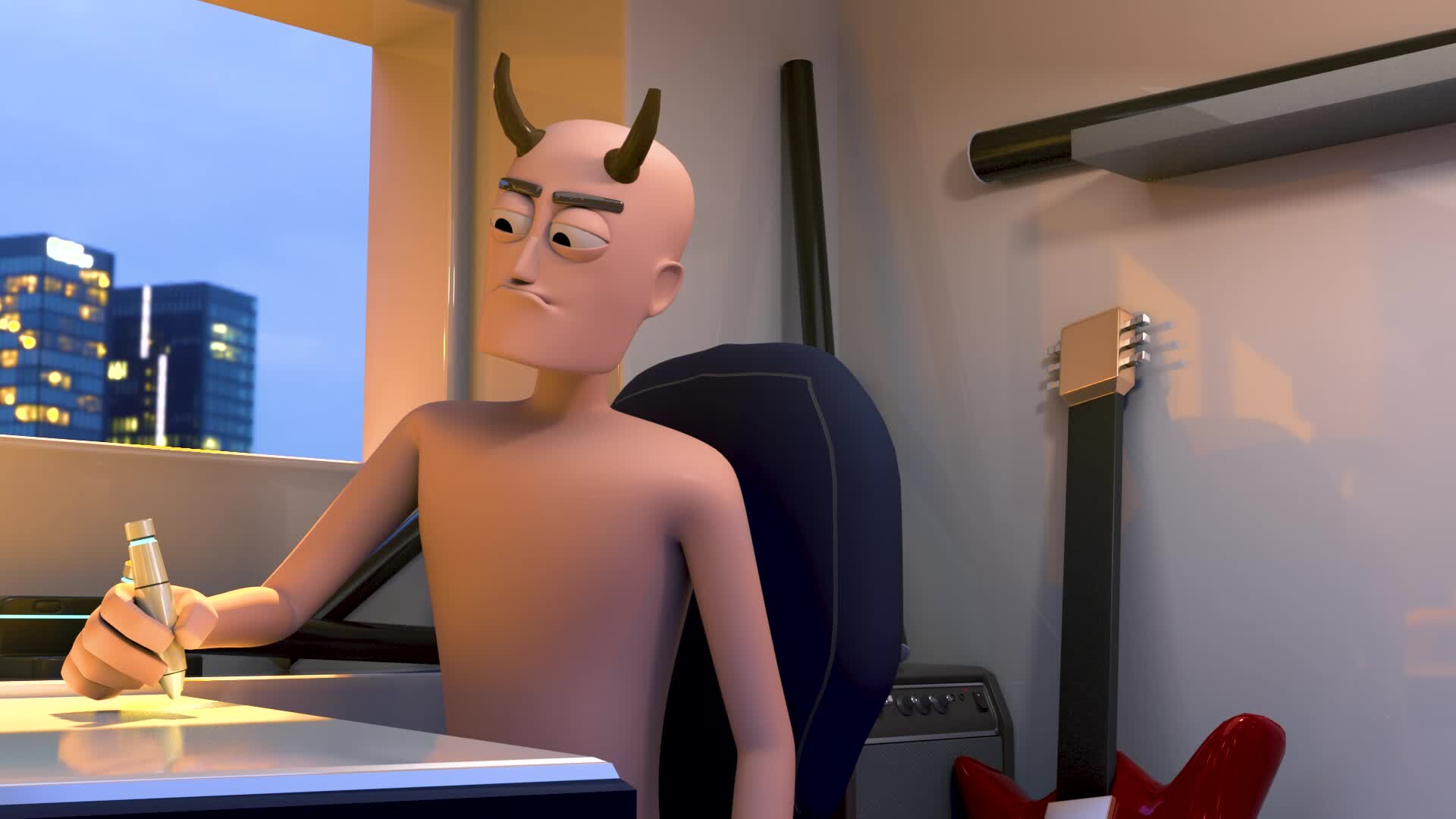 ArtStation - School of Rock "Throw you... a Bone" Performance - Animation