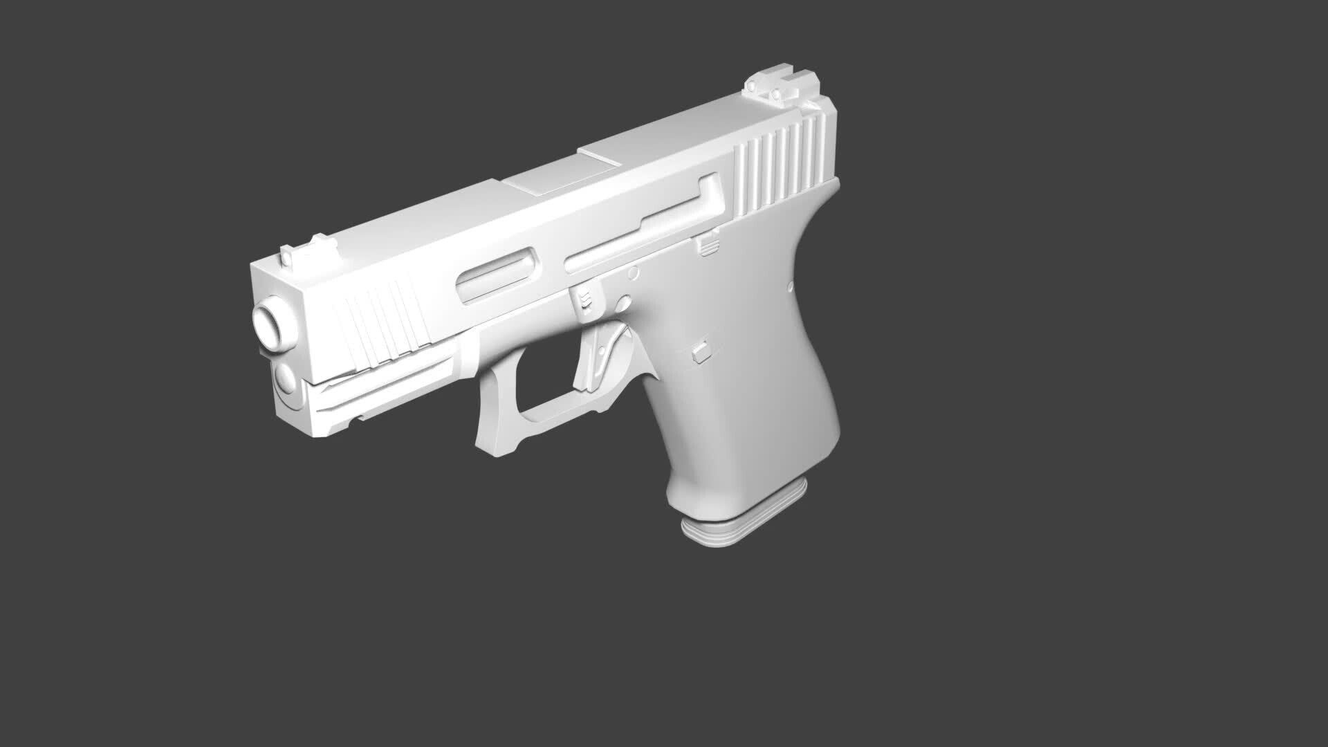 ArtStation - 3D Glock Model
