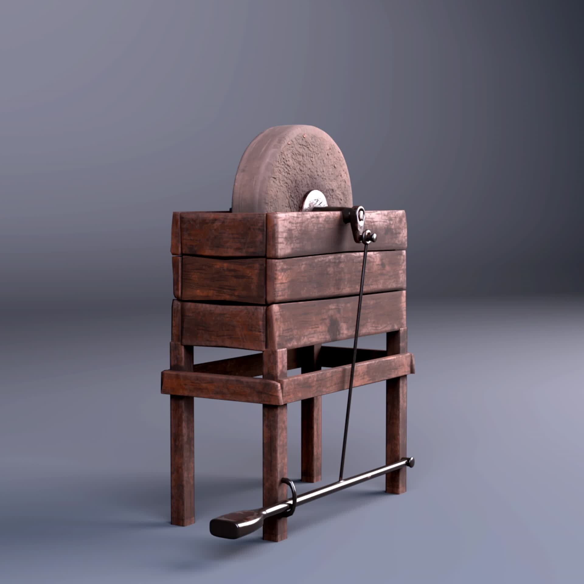 ArtStation - Old whetstone