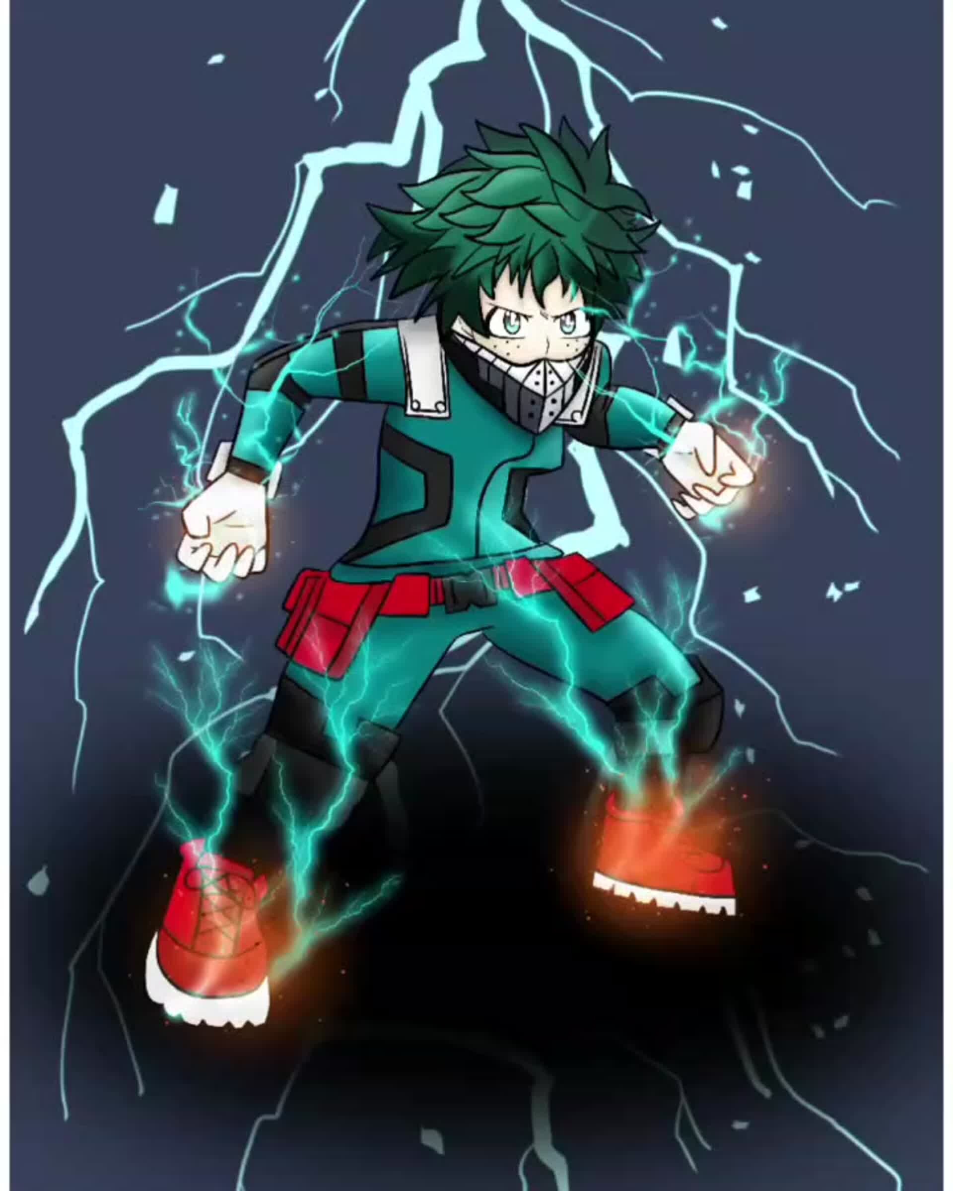 ArtStation - Midoriya Deku - Boku no Hero Academia