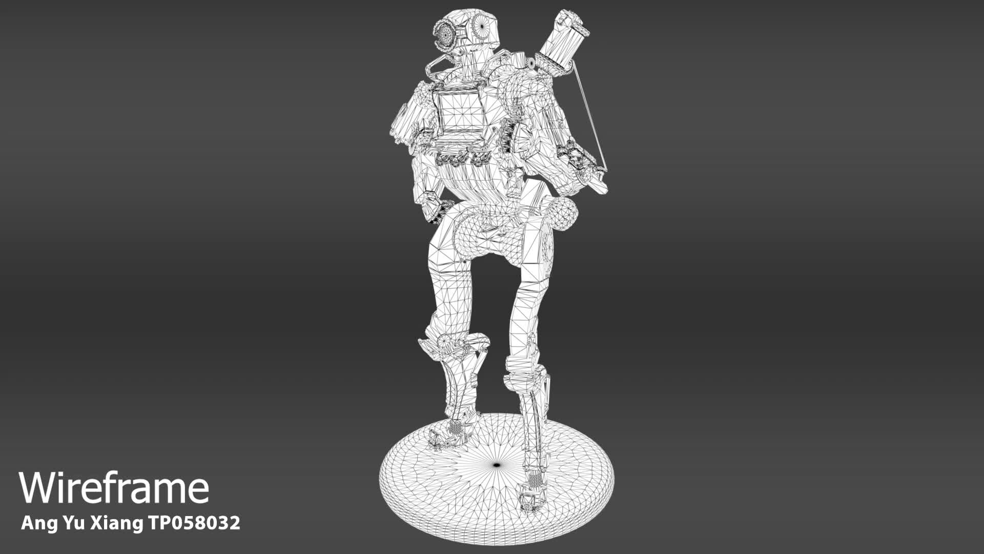 ArtStation - CGI production - Pathfinder from Apex Legends Model