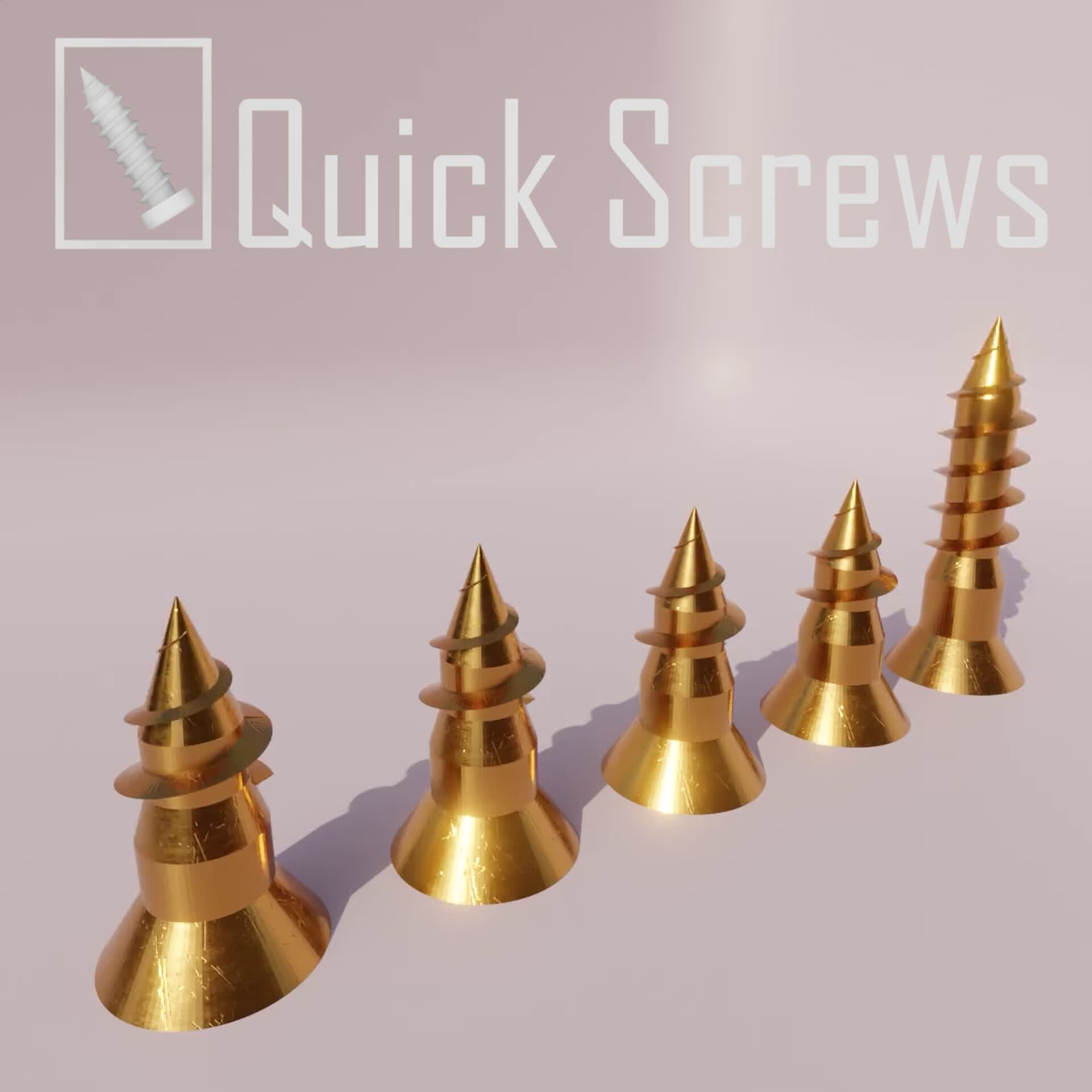 ArtStation - Quick Screws Blender addon 1