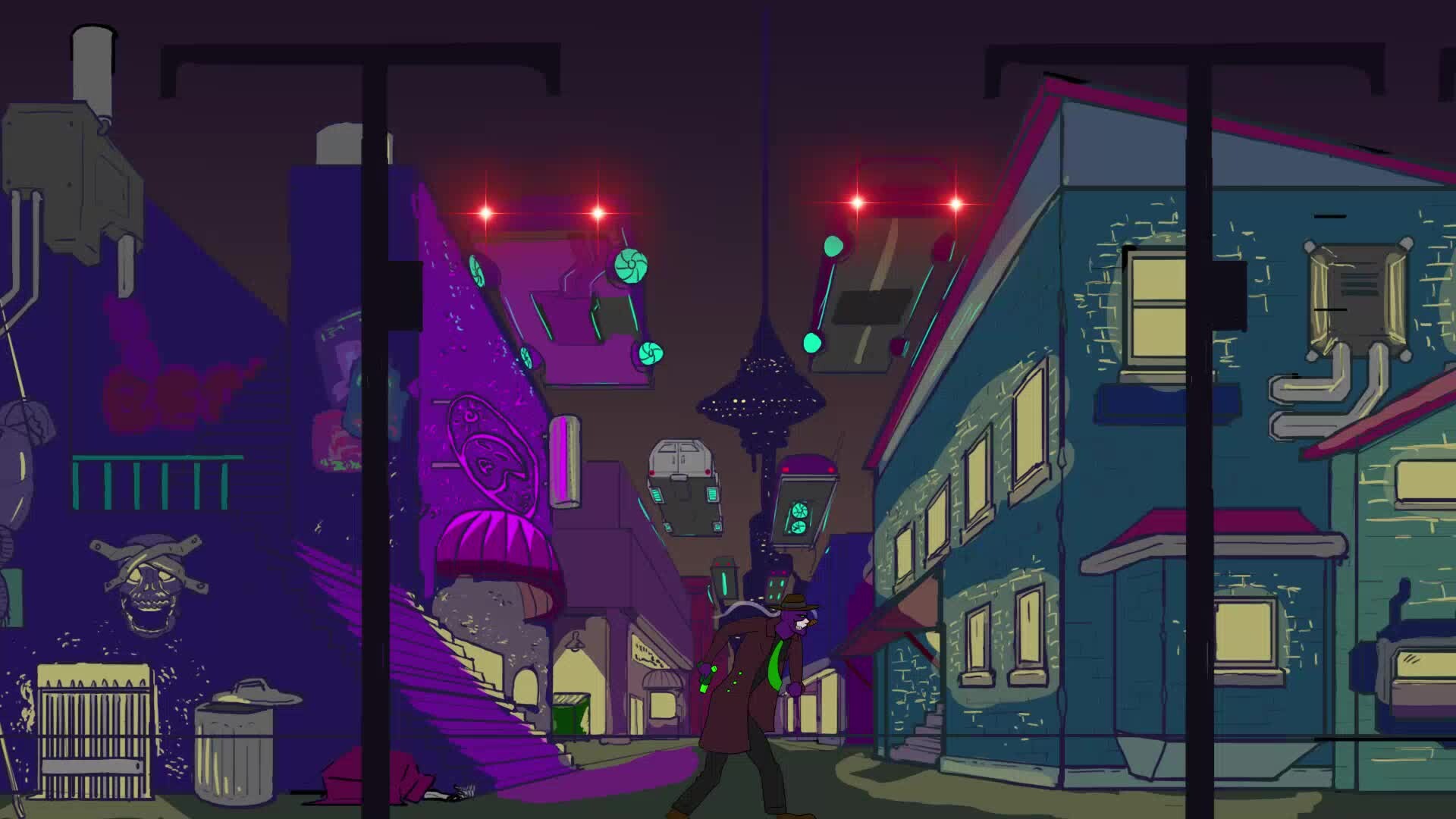 ArtStation - Walk Cycle + Background Pan