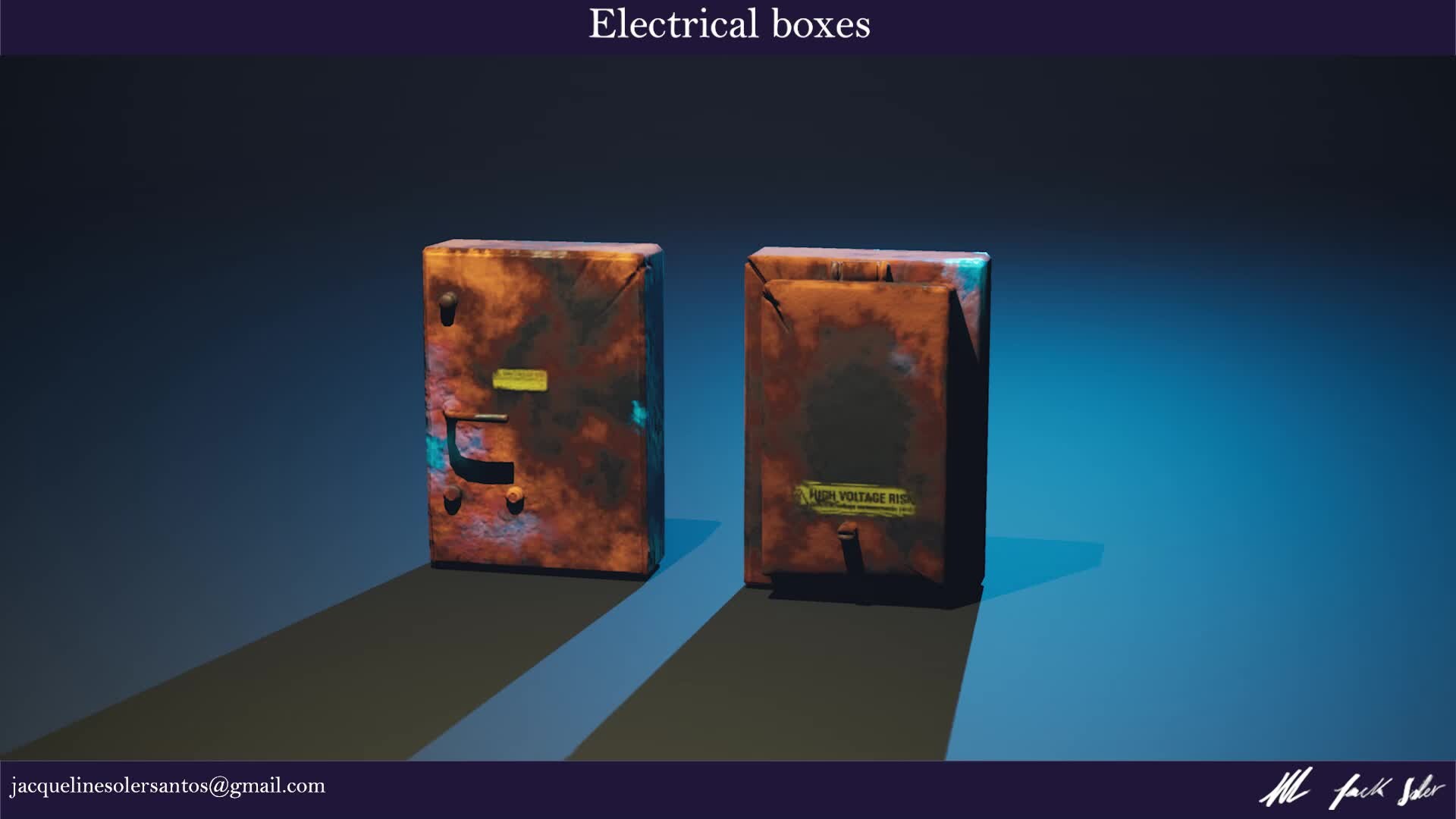 ArtStation - Electrical Boxes
