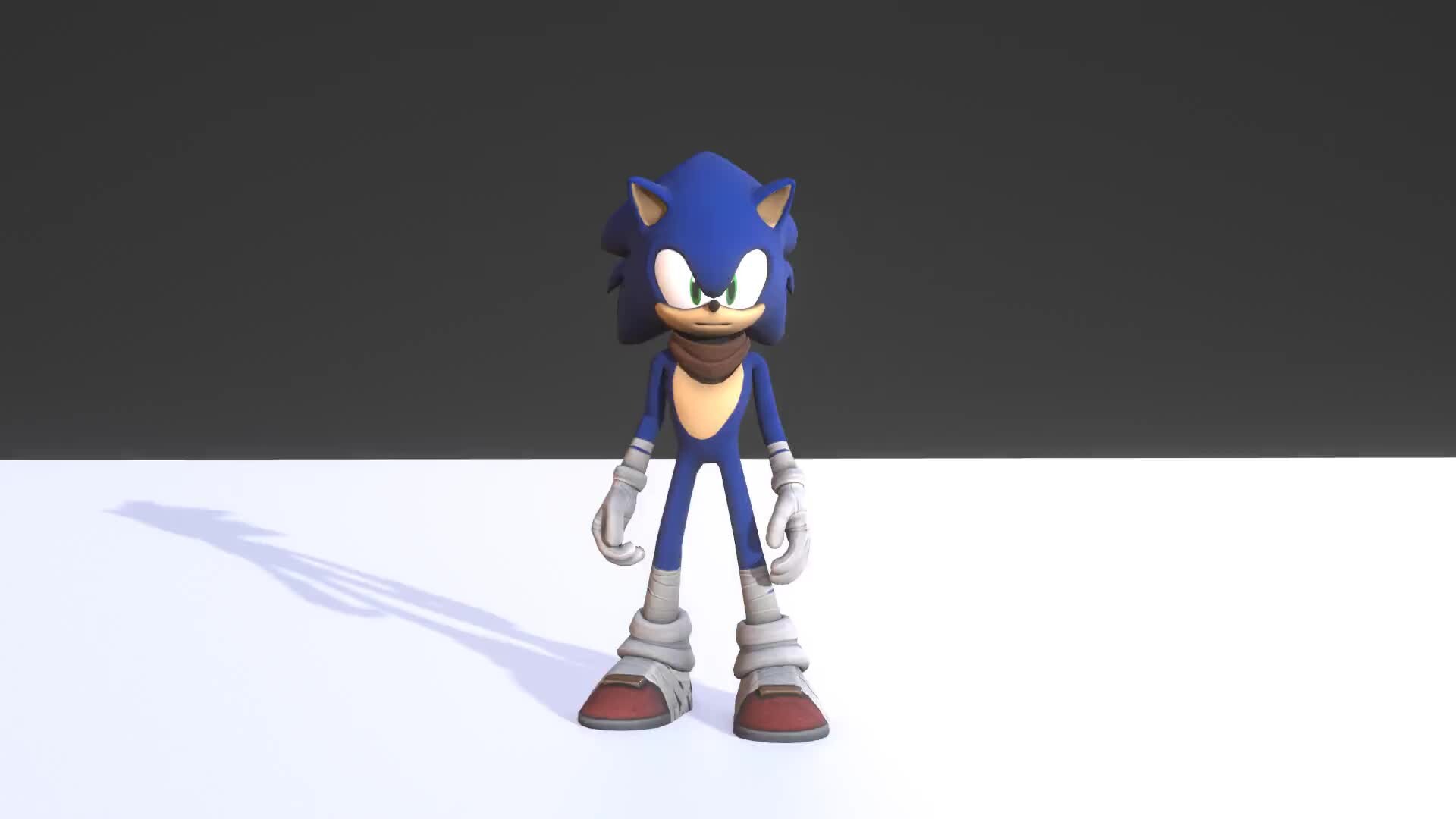 ArtStation - Sonic Win pose animation