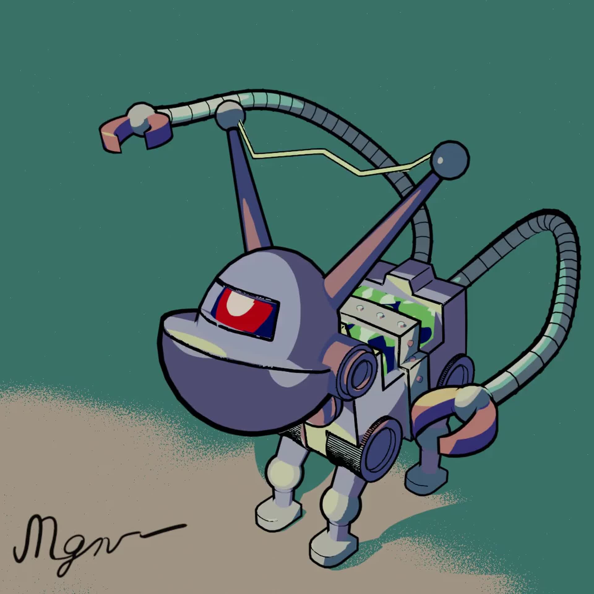 ArtStation - Robot Doggo