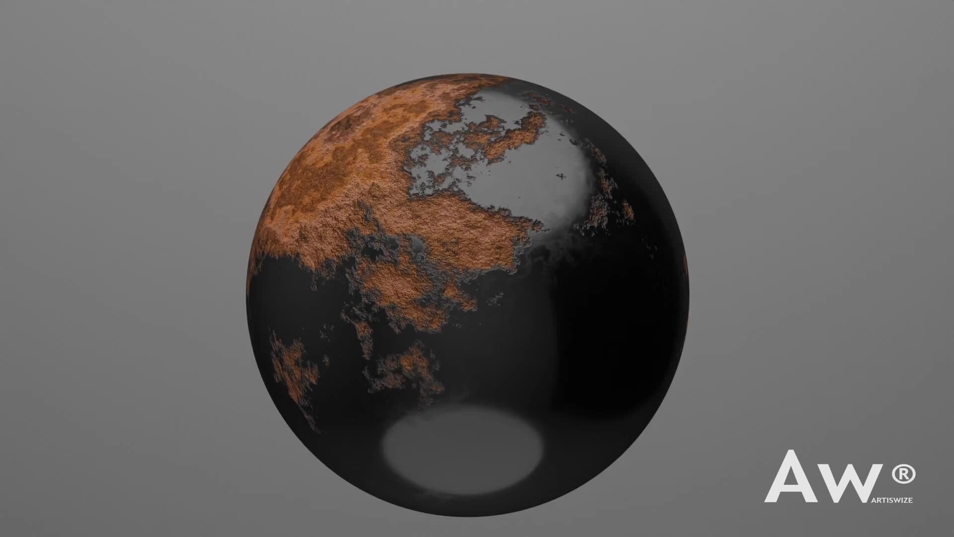 ArtStation - Rusted metal