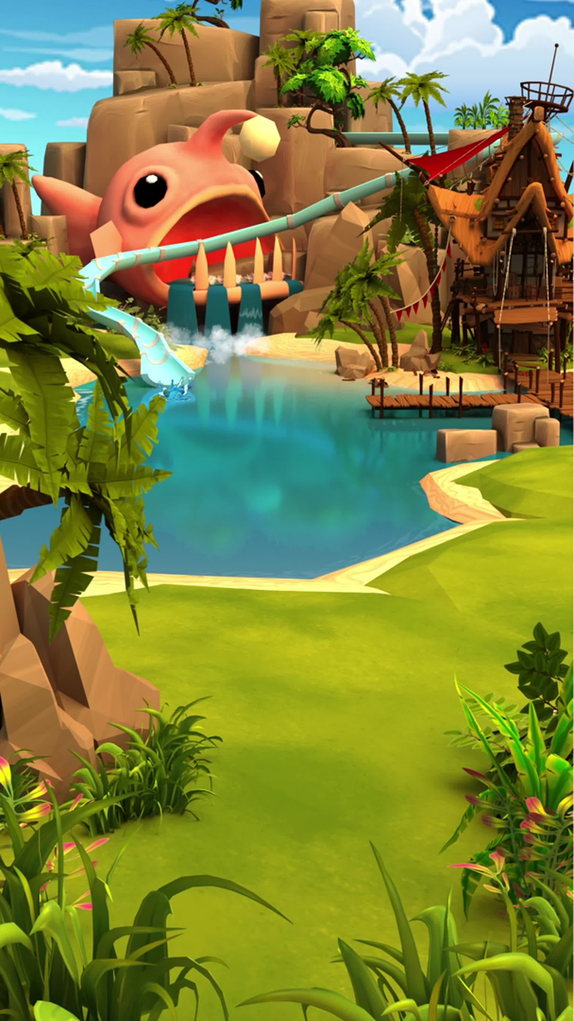 ArtStation - NEW FISH SCENE / 3d-spine-unity