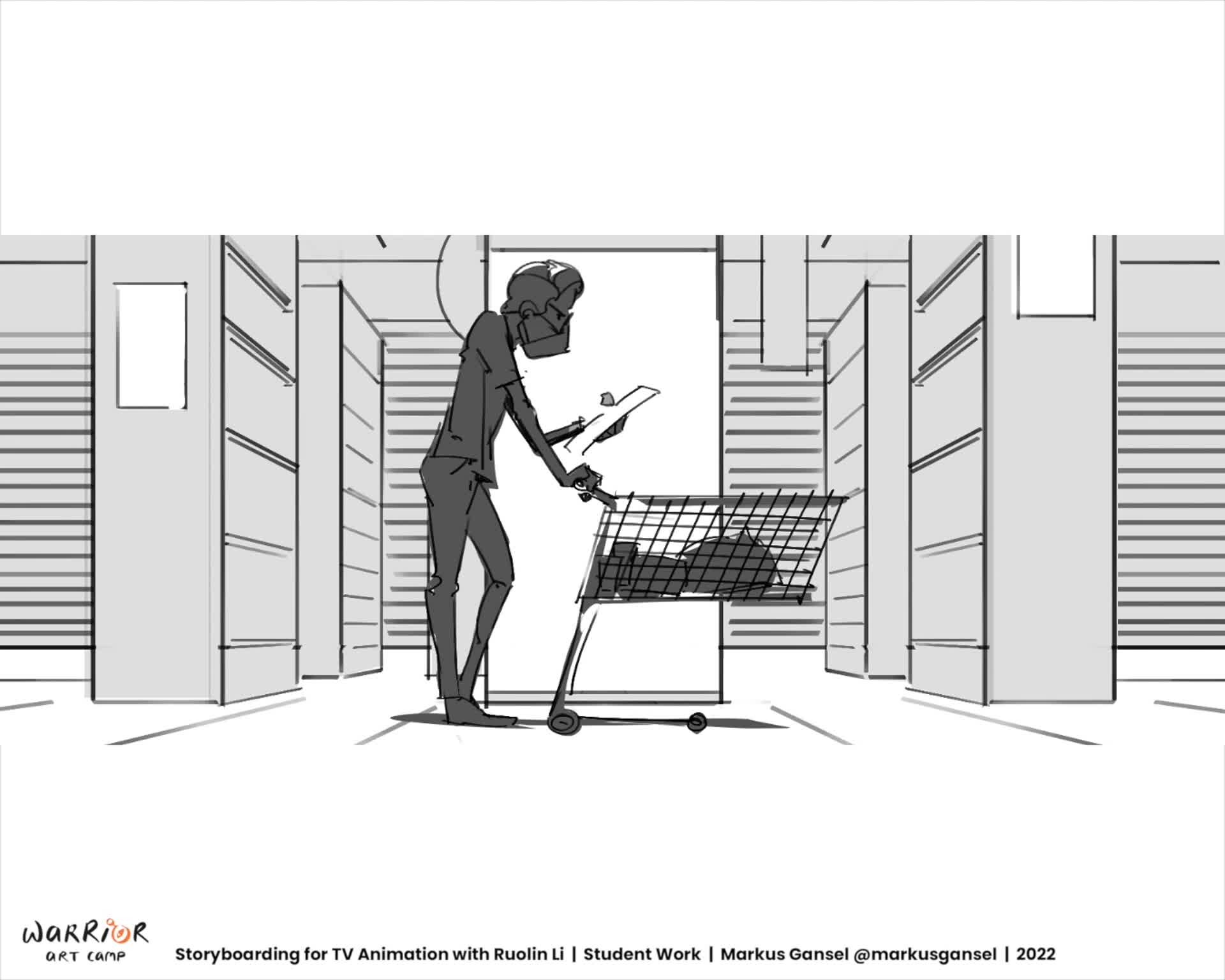 Warrior Art Camp - Markus Gansel | Storyboarding for TV Animation with ...