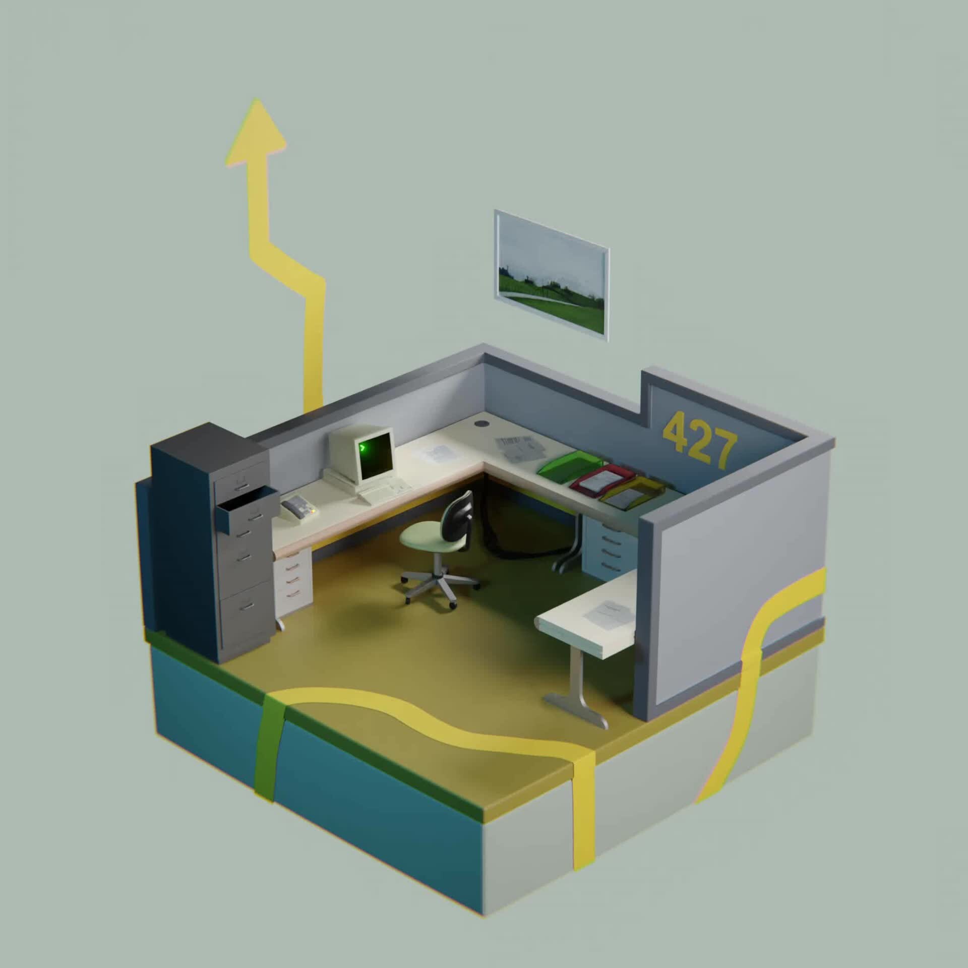 ArtStation - The Stanley Parable Redux