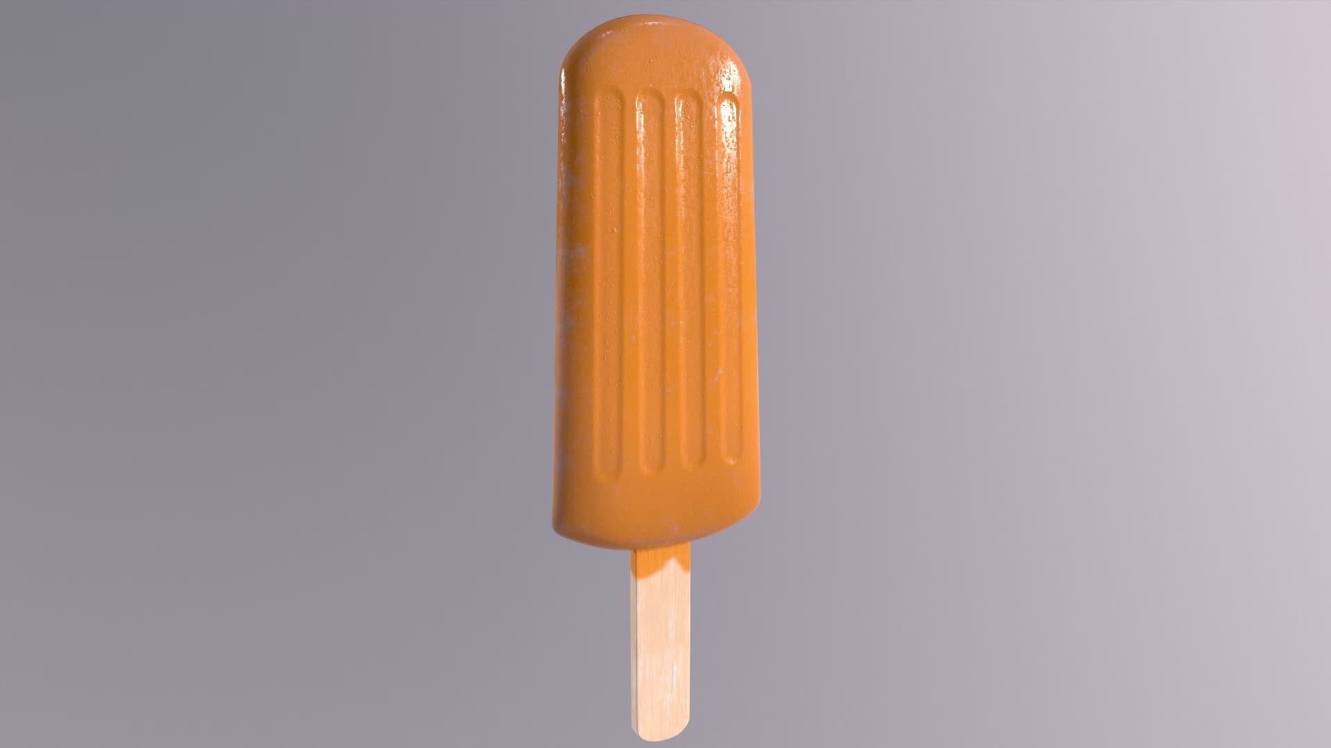 ArtStation - Orange Ice Cream Stick