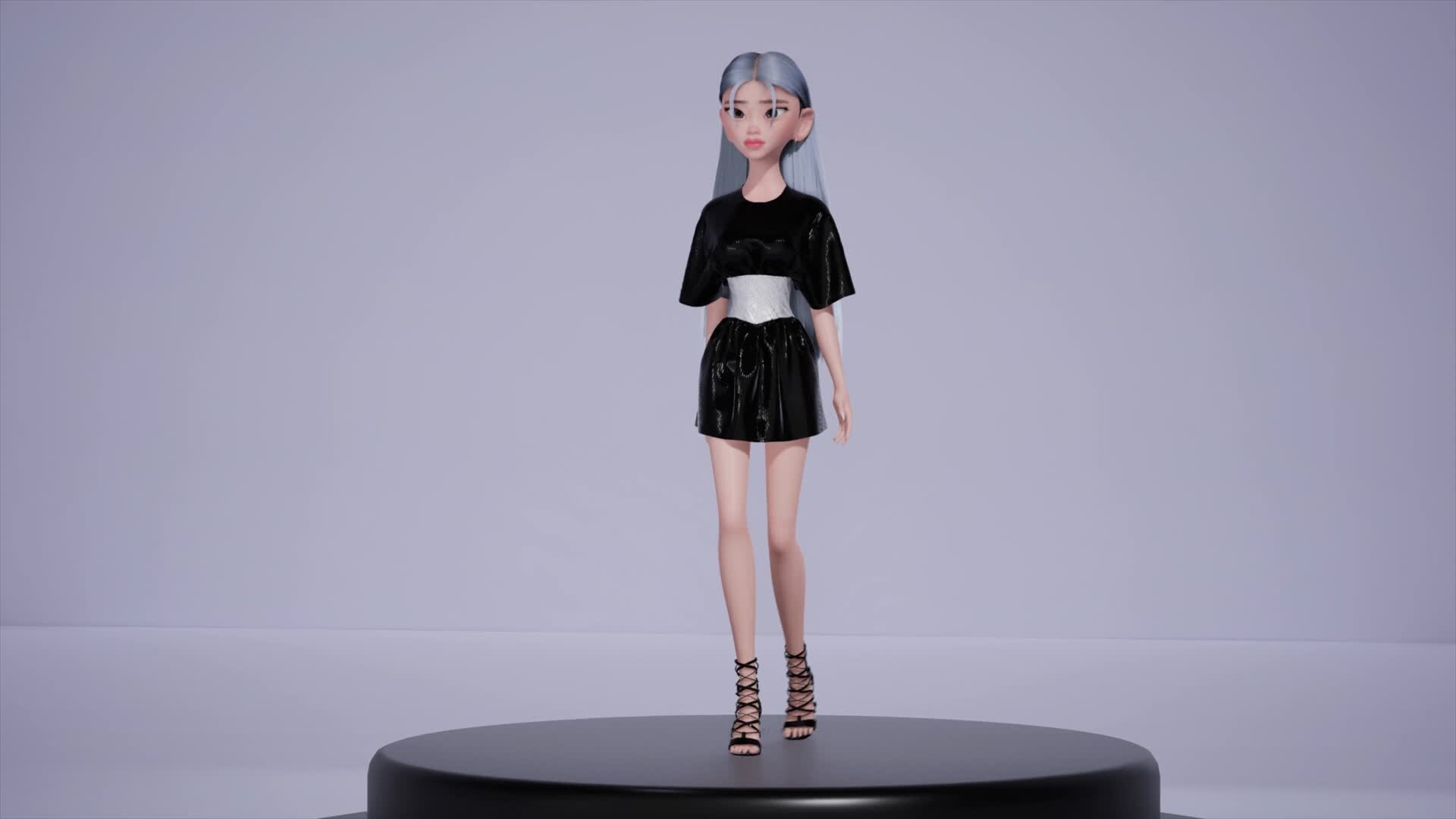 ArtStation - [ Unreal Engine 5 ] - Digital Fashion Show # 3 - Look D