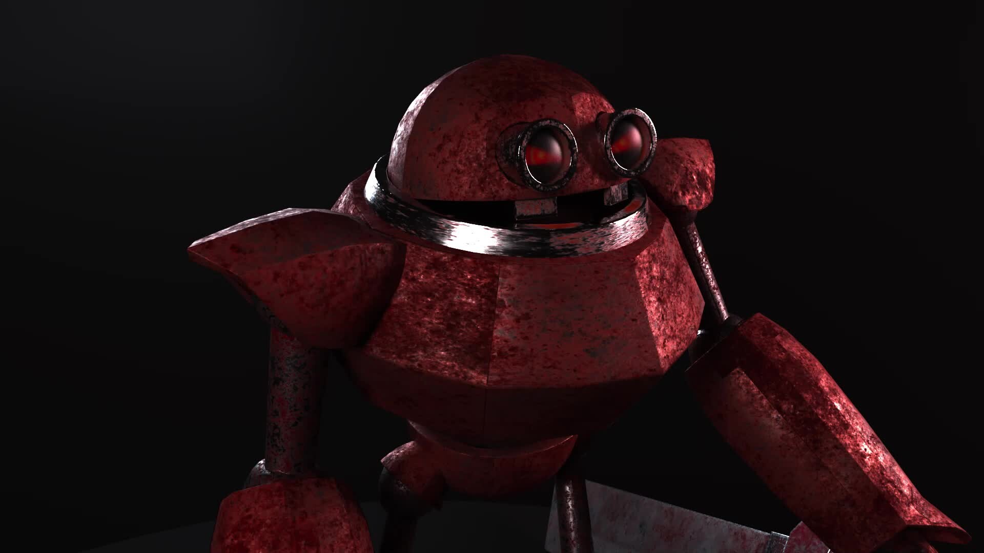 ArtStation - Rusty robot