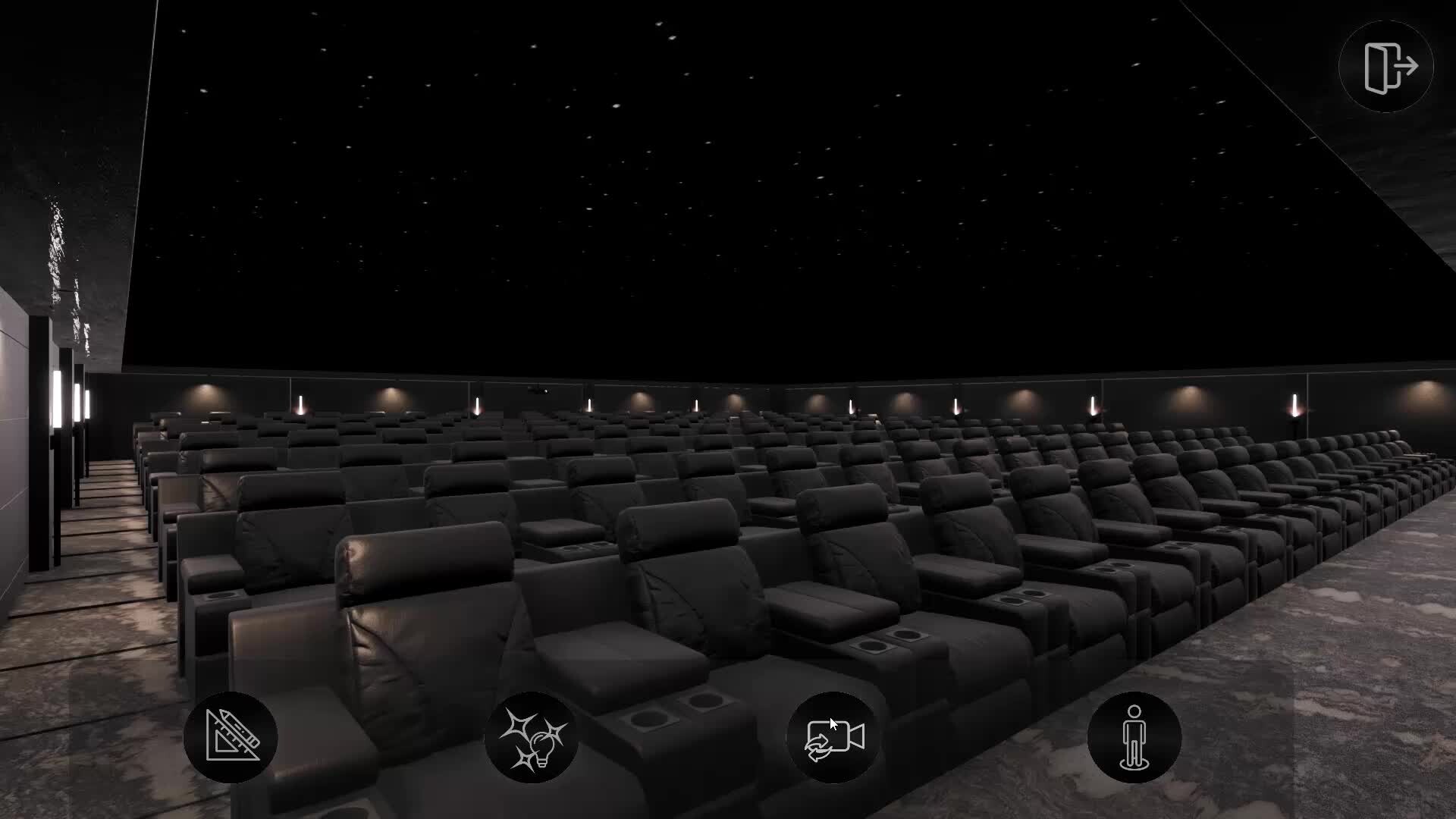 ArtStation - Home Theatre Room Real-time Configurator