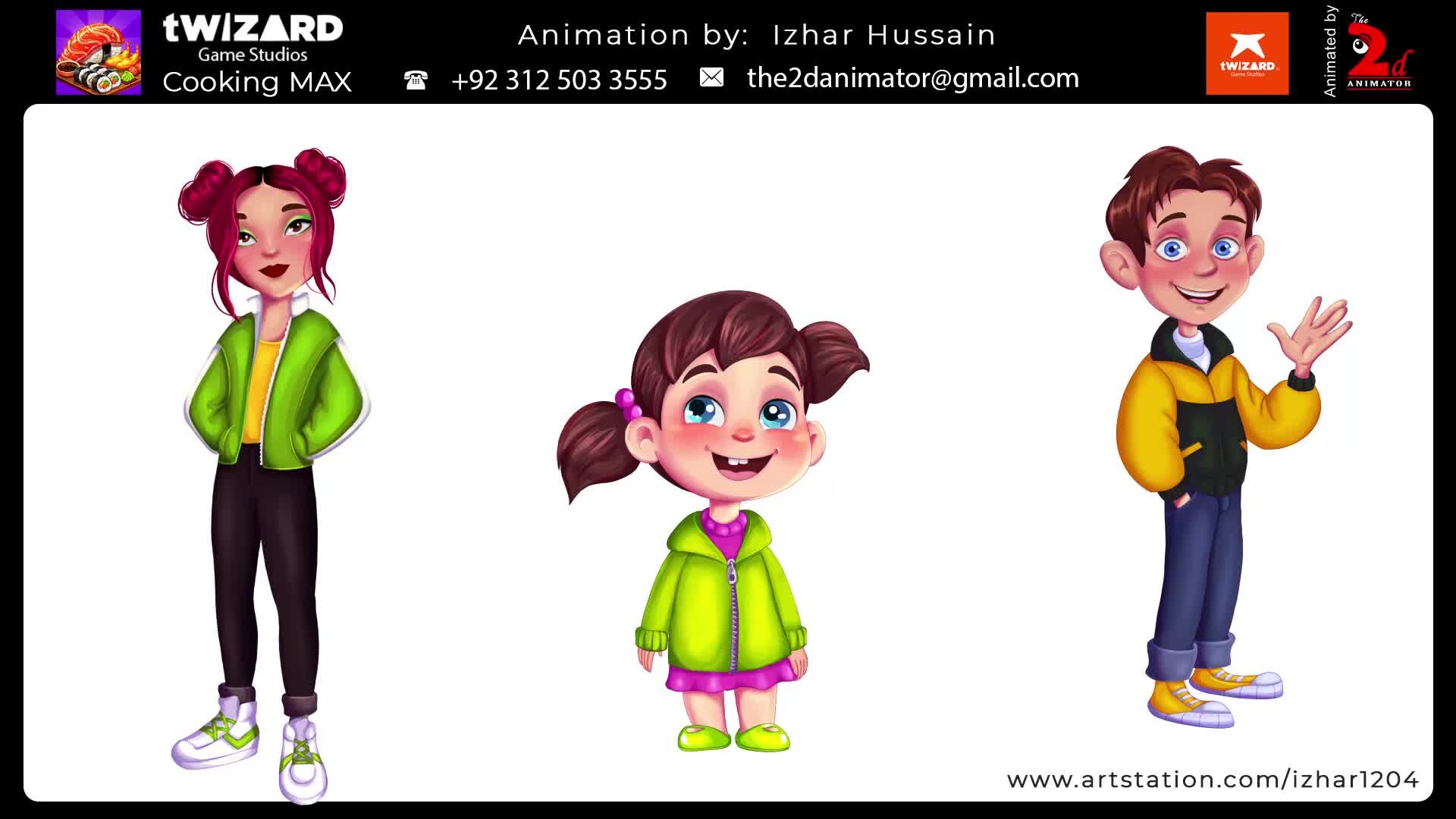 ArtStation - Game Asset - Character Animation in Spine - Animated ...