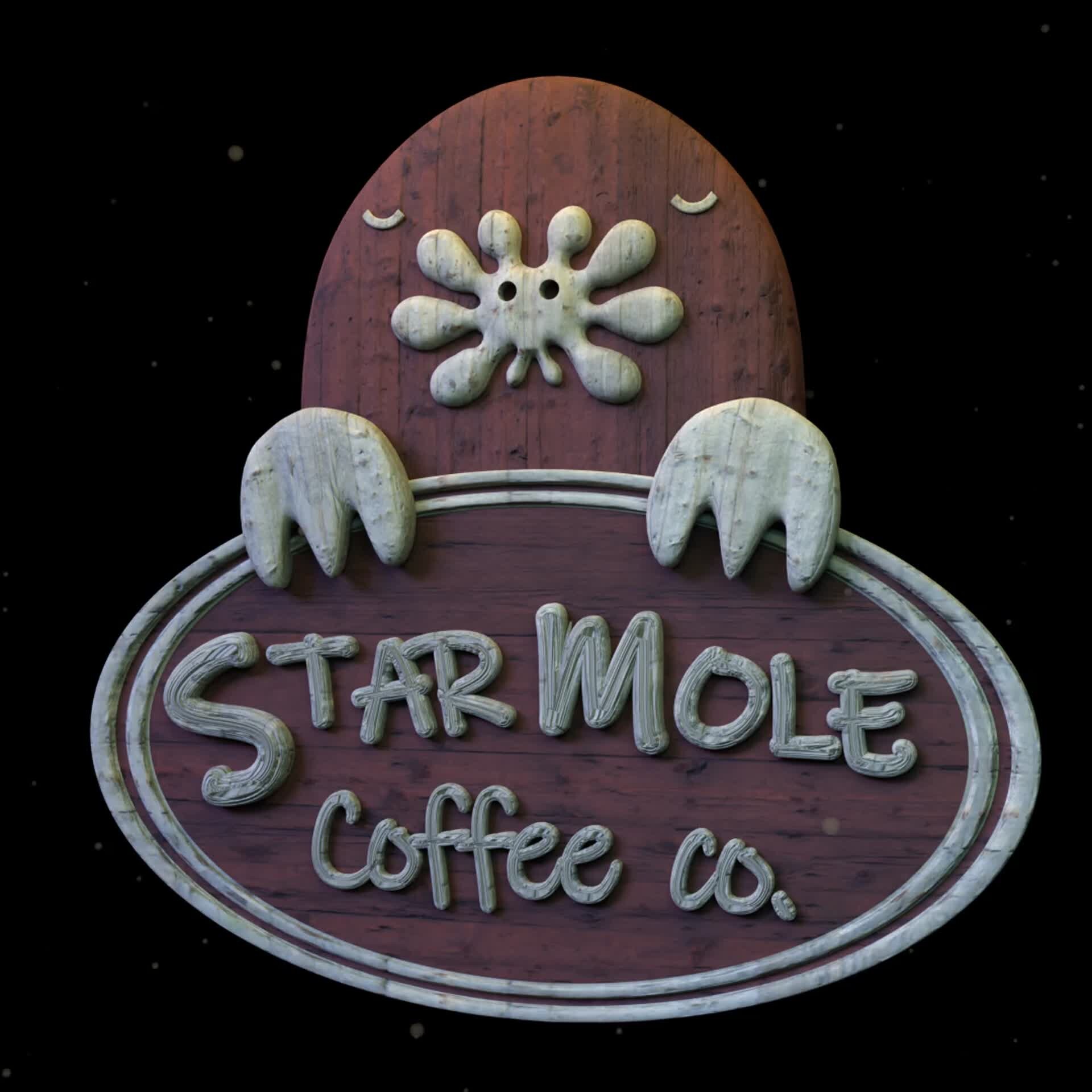 ArtStation - Star Mole Coffee co.