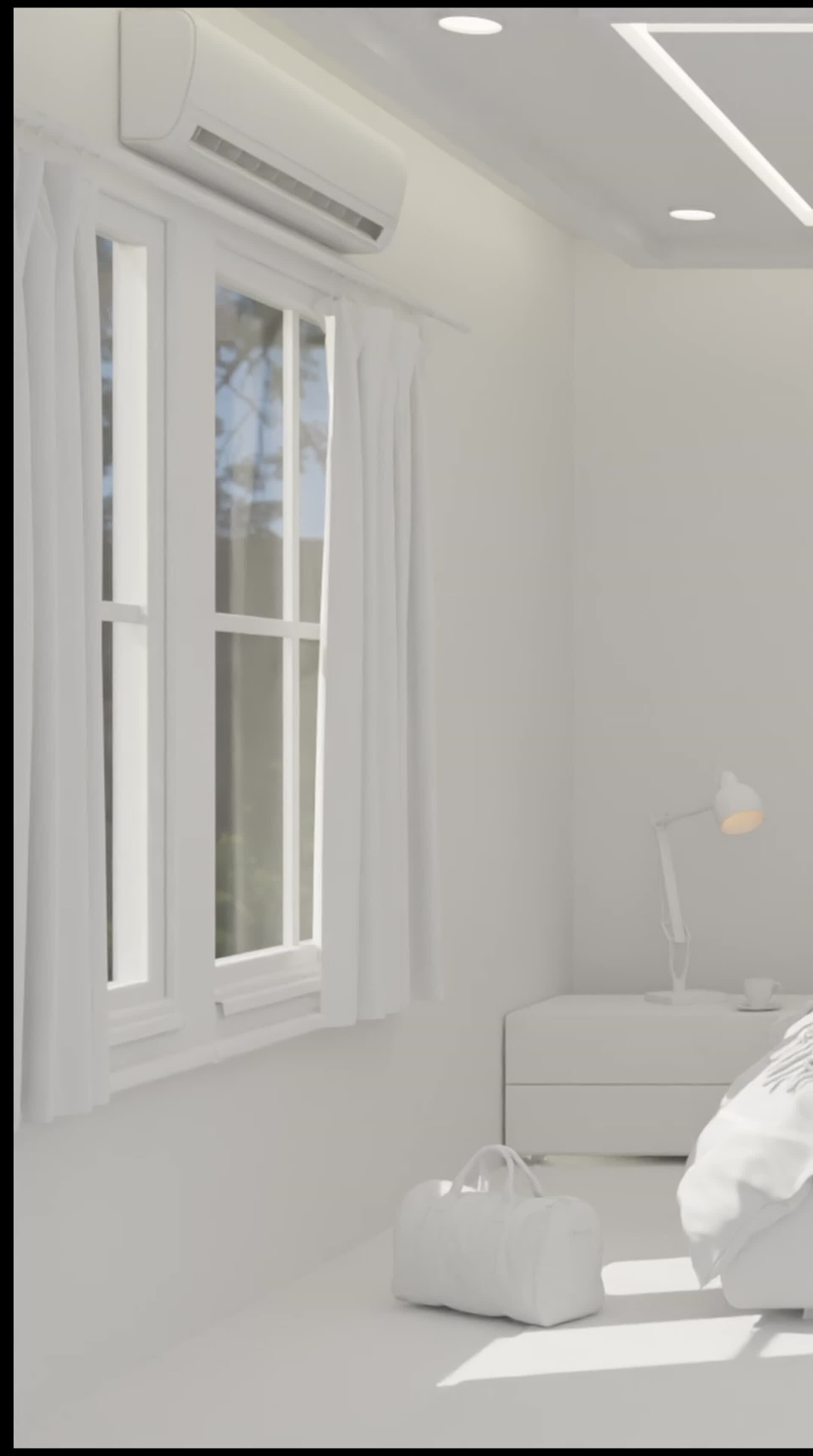 ArtStation - Bedroom Interior Design | Blender